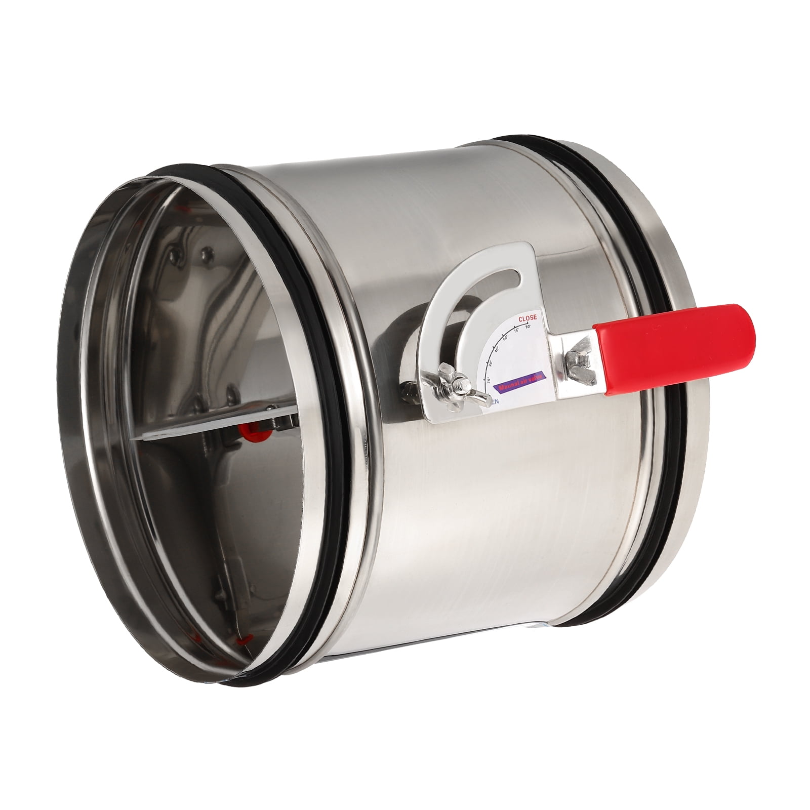 Uxcell 10" Duct Backdraft Damper, Airflow Ducting Branch Vent Damper ...