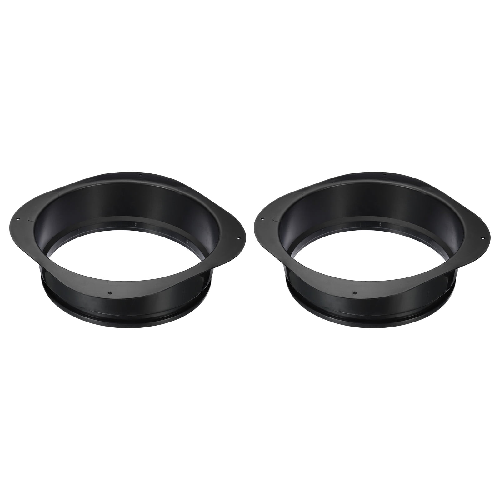 Uxcell 10" Duct Connector Flange Dryer Vent Wall Plate Square to Round ...