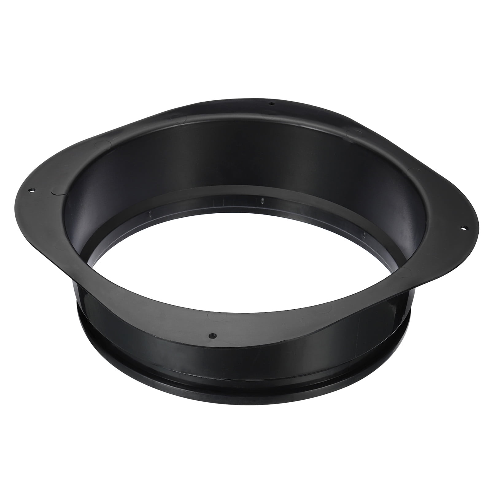 Uxcell 10" Duct Connector Flange Dryer Vent Wall Plate Square to Round ...