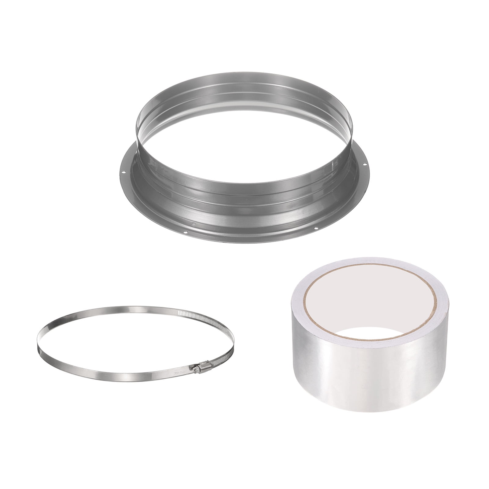 Uxcell 10" Duct Connector Flange, Metal Interface Duct Connector with ...