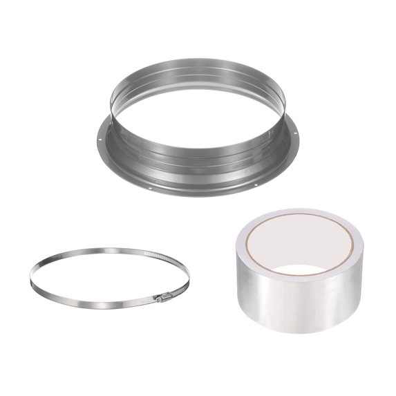 Uxcell 10" Duct Connector Flange, Metal Interface Duct Connector with ...