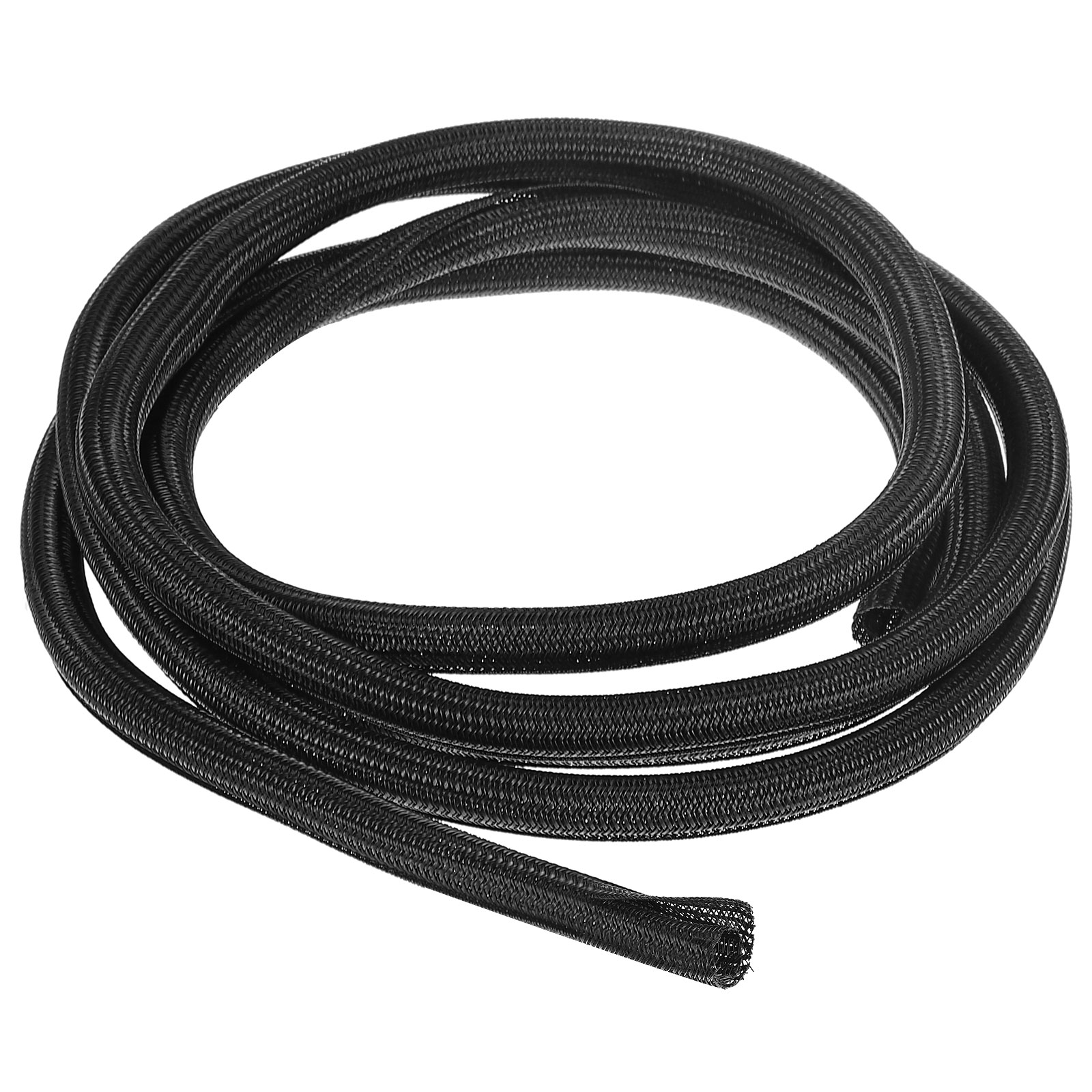 Uxcell 10 Ft - 1/2 in Expandable Braided Cable Sleeving, PET Split ...
