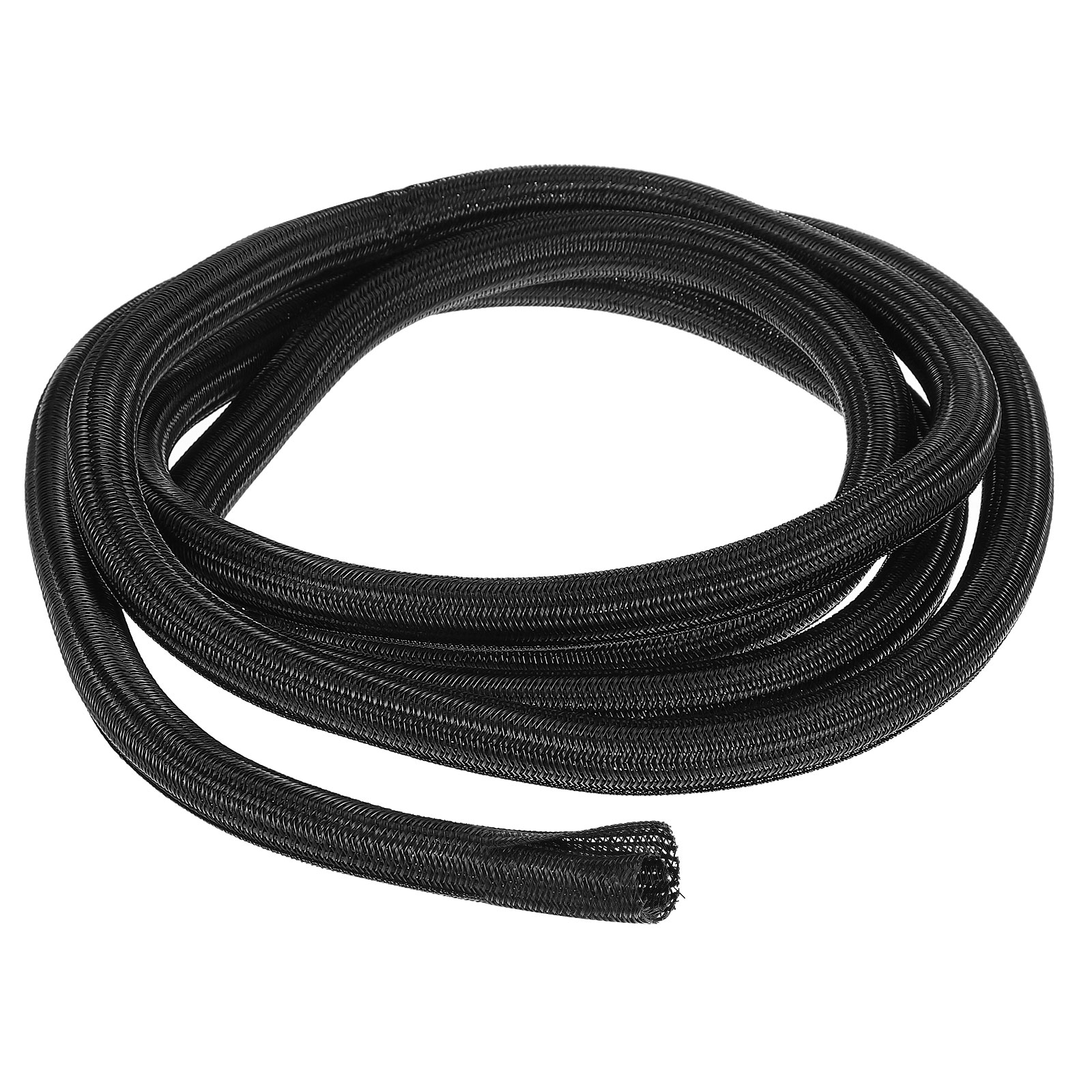 Uxcell 10 Ft - 3/4 in Expandable Braided Cable Sleeving, PET Split ...