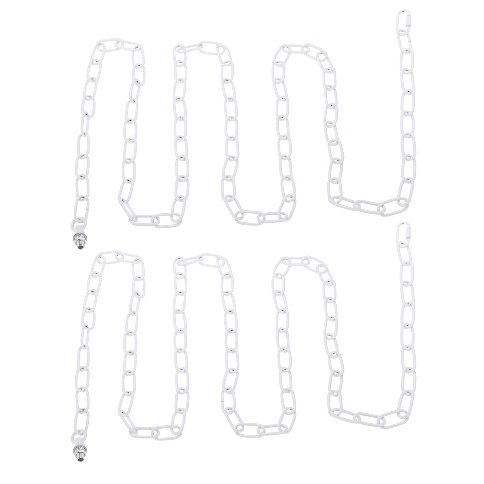 Uxcell 10 Ft Light Fixture Chain, 2 Set Lighting Chain with Quick Link ...
