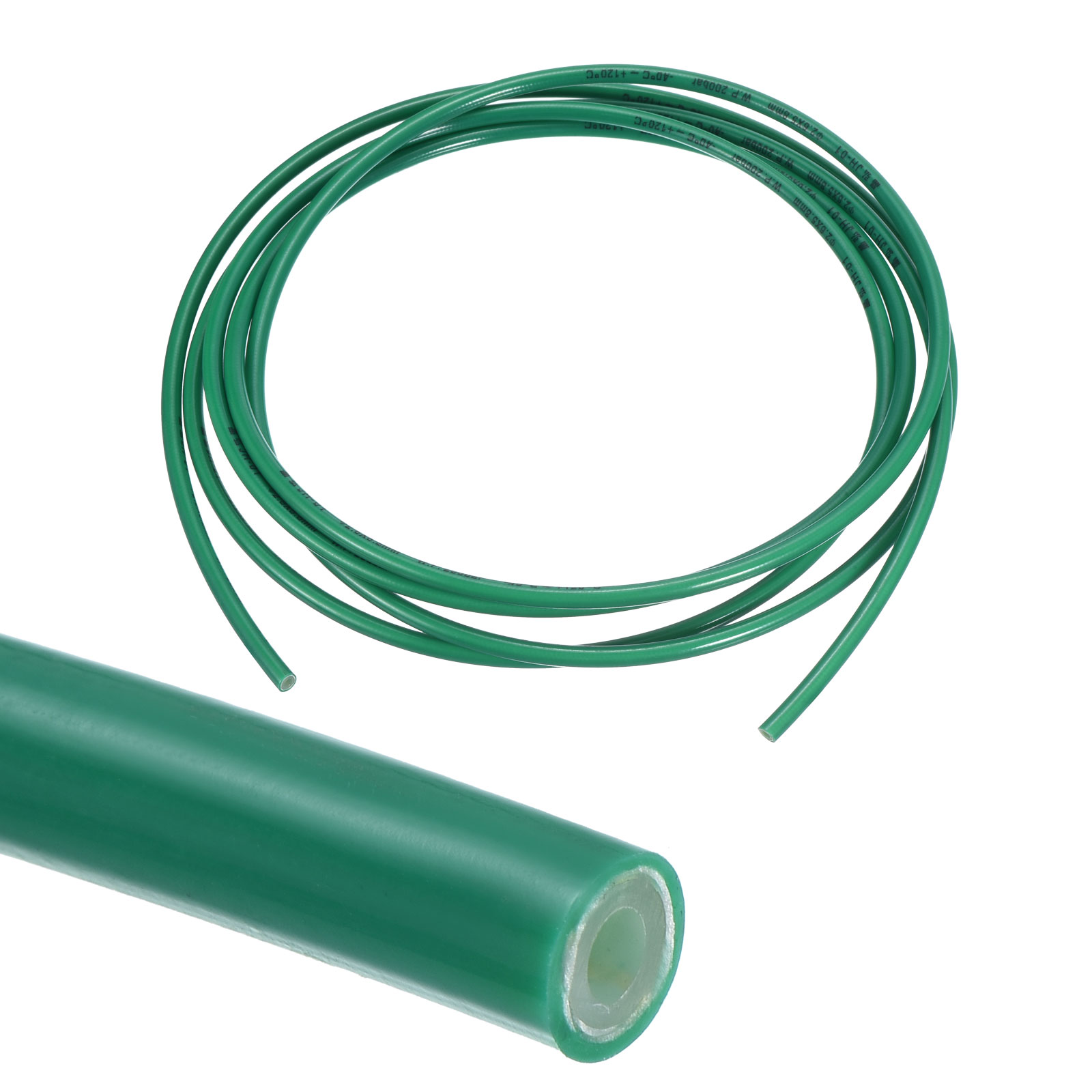 Uxcell 10 Ft Pneumatic Air Line Hose, 3000mm x 5.8mm Nylon PU Flexible ...