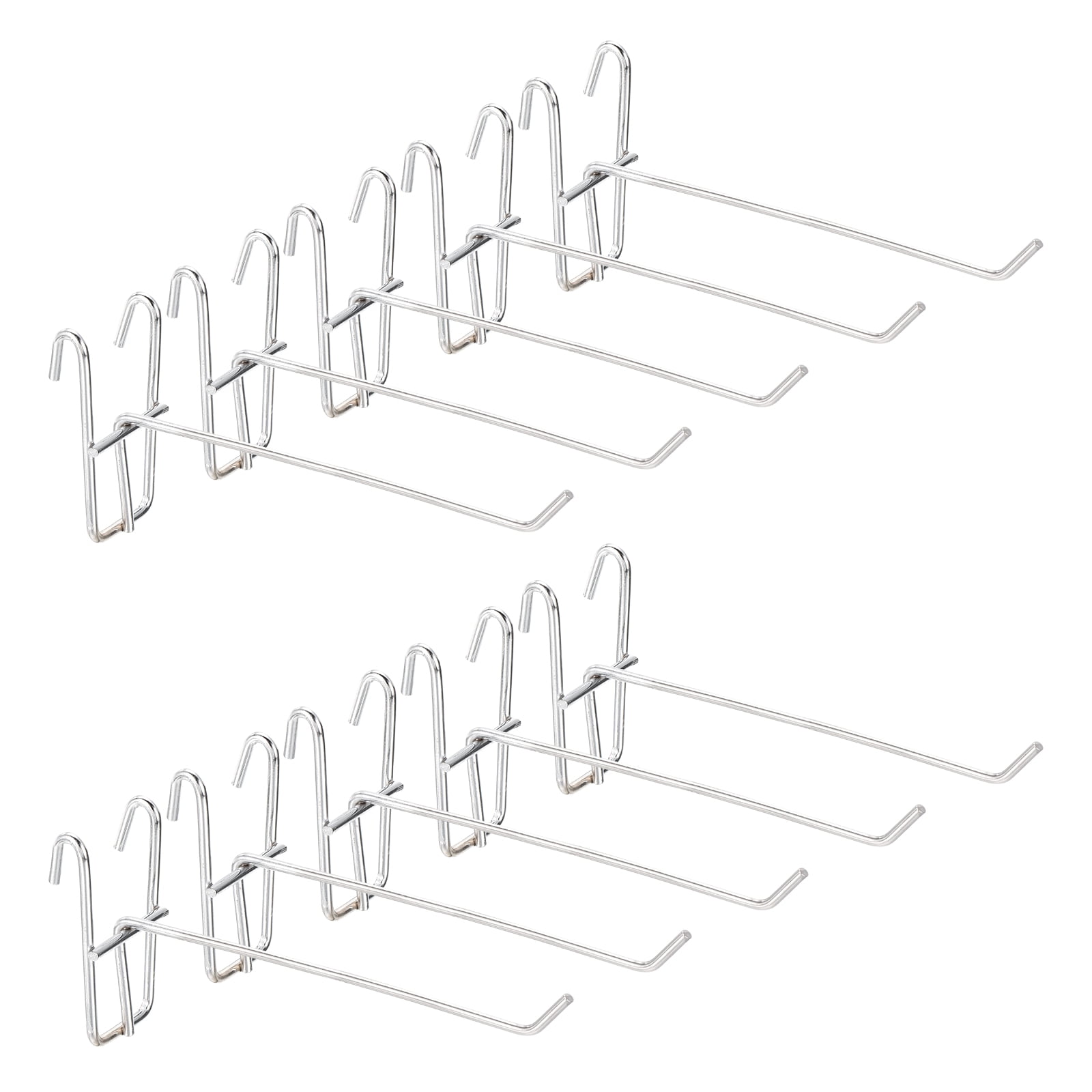 Uxcell 10 Grid Wall Hooks, 6 Inch Grid Wall Panel Display Hooks for ...