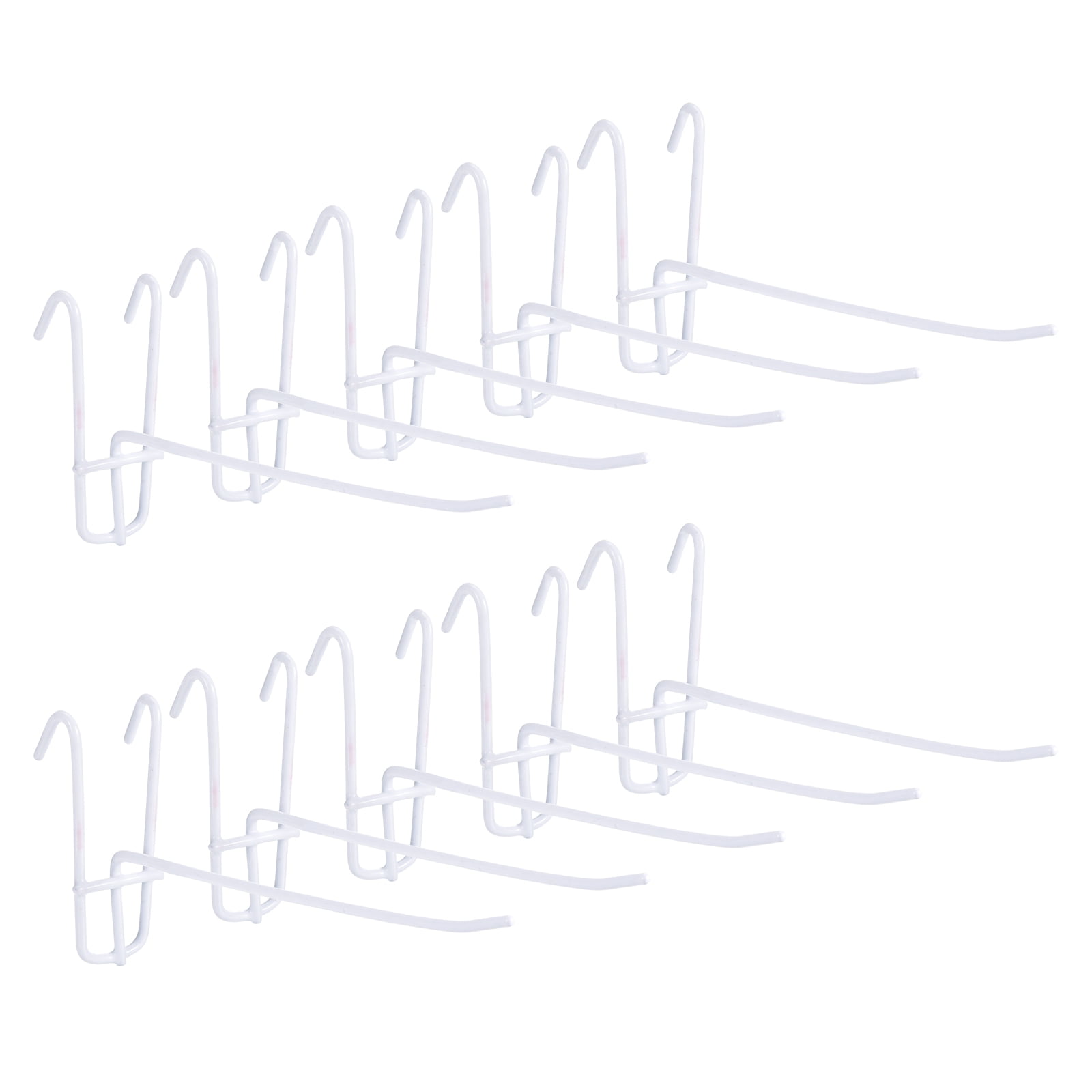 Uxcell 10 Grid Wall Hooks, 6 Inch Grid Wall Panel Display Hooks for ...
