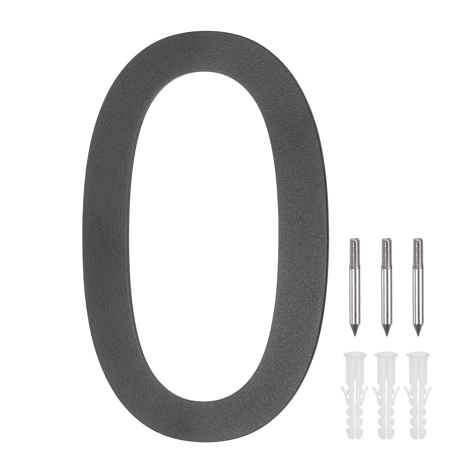 Uxcell 10 Inch 304 Stainless Steel Floating House Numbers, Modern House ...