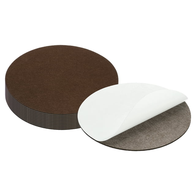 Uxcell 10 Inch Diameter Lamp Base Felt, 12Pack 3mm Thickness Round Soft ...