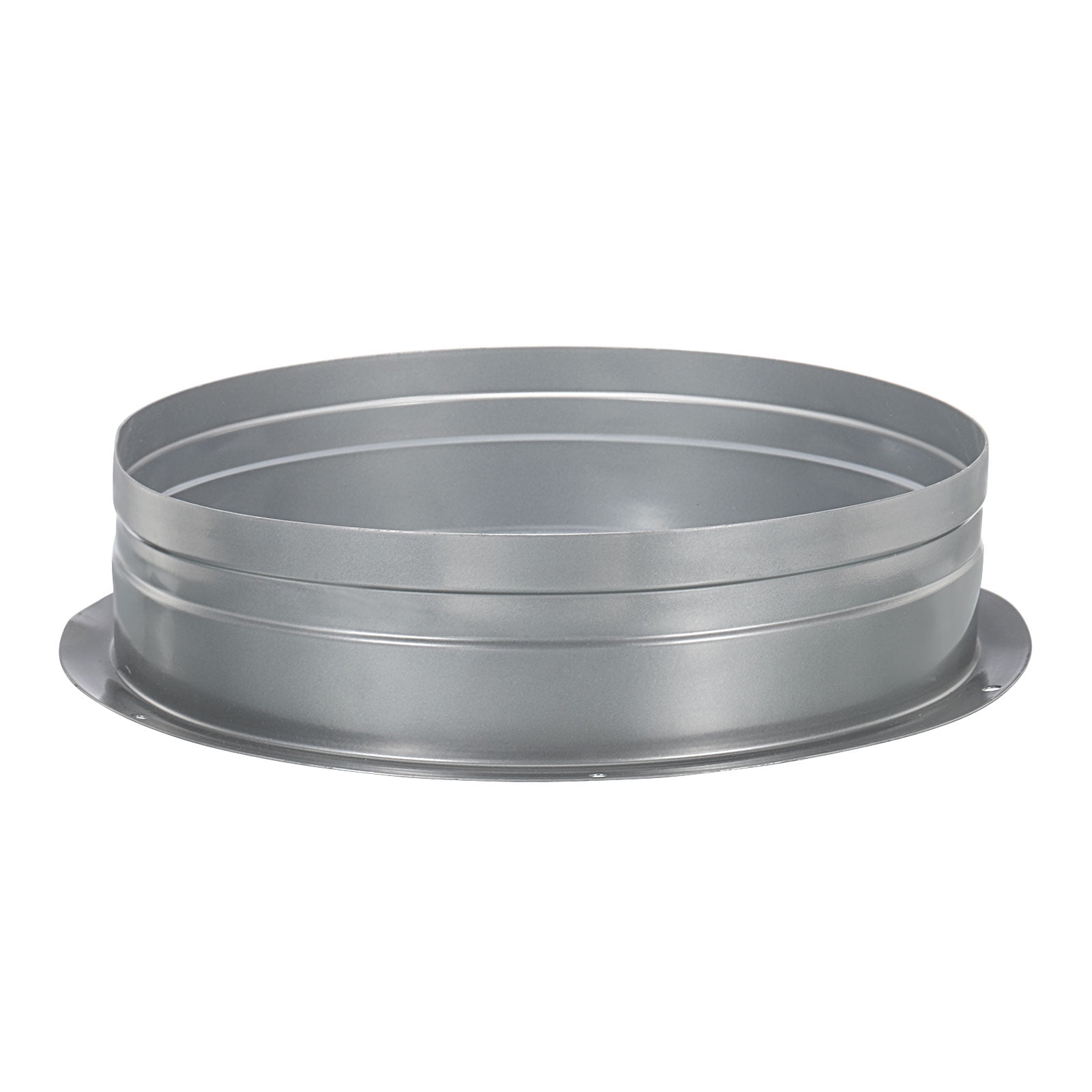 Uxcell 10 Inch Duct Connector Flange Metal Straight Pipe Exhaust Hose ...