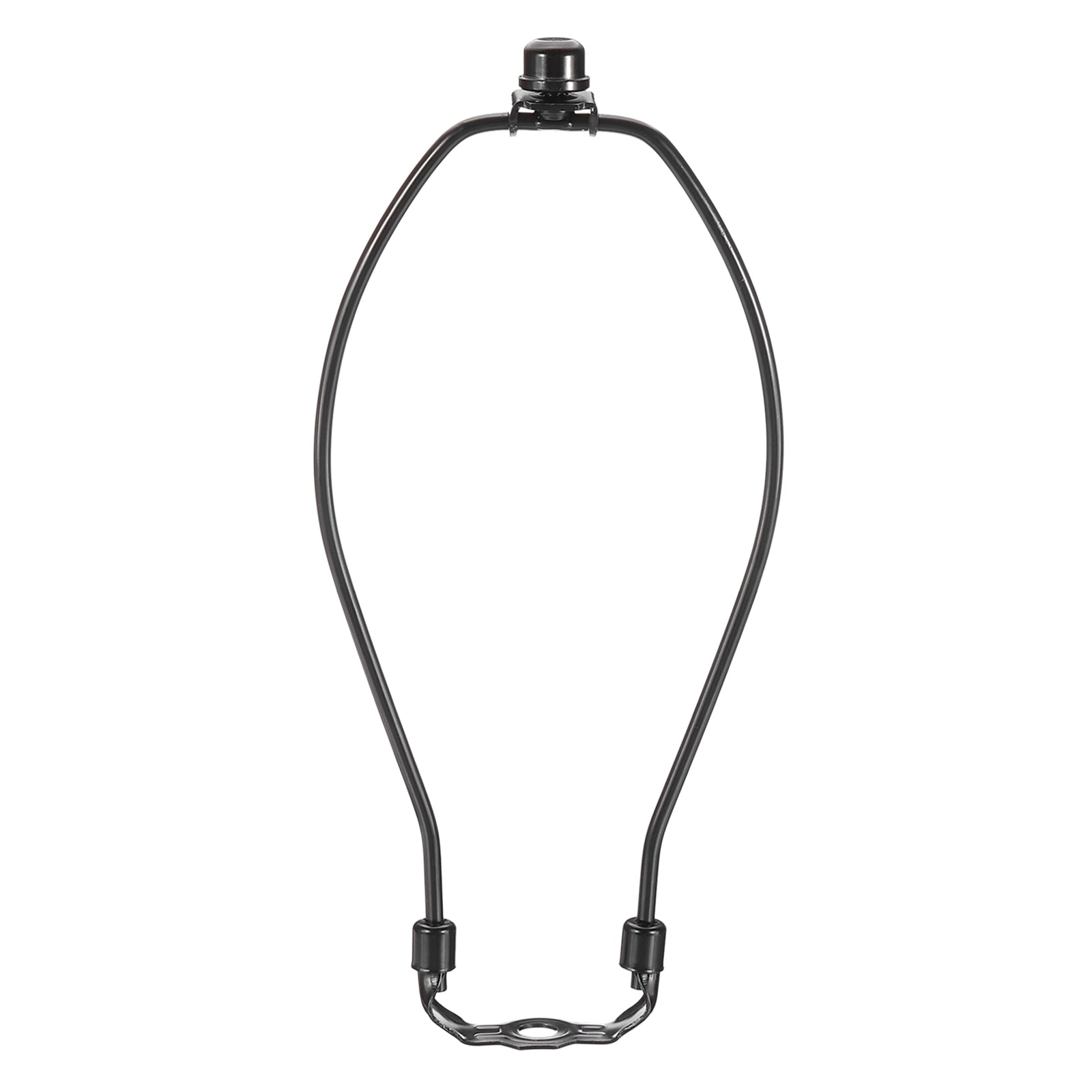 Uxcell 10 Inch Lamp Harp with 3/8 Standard Saddle and Lamp Shade Finial ...