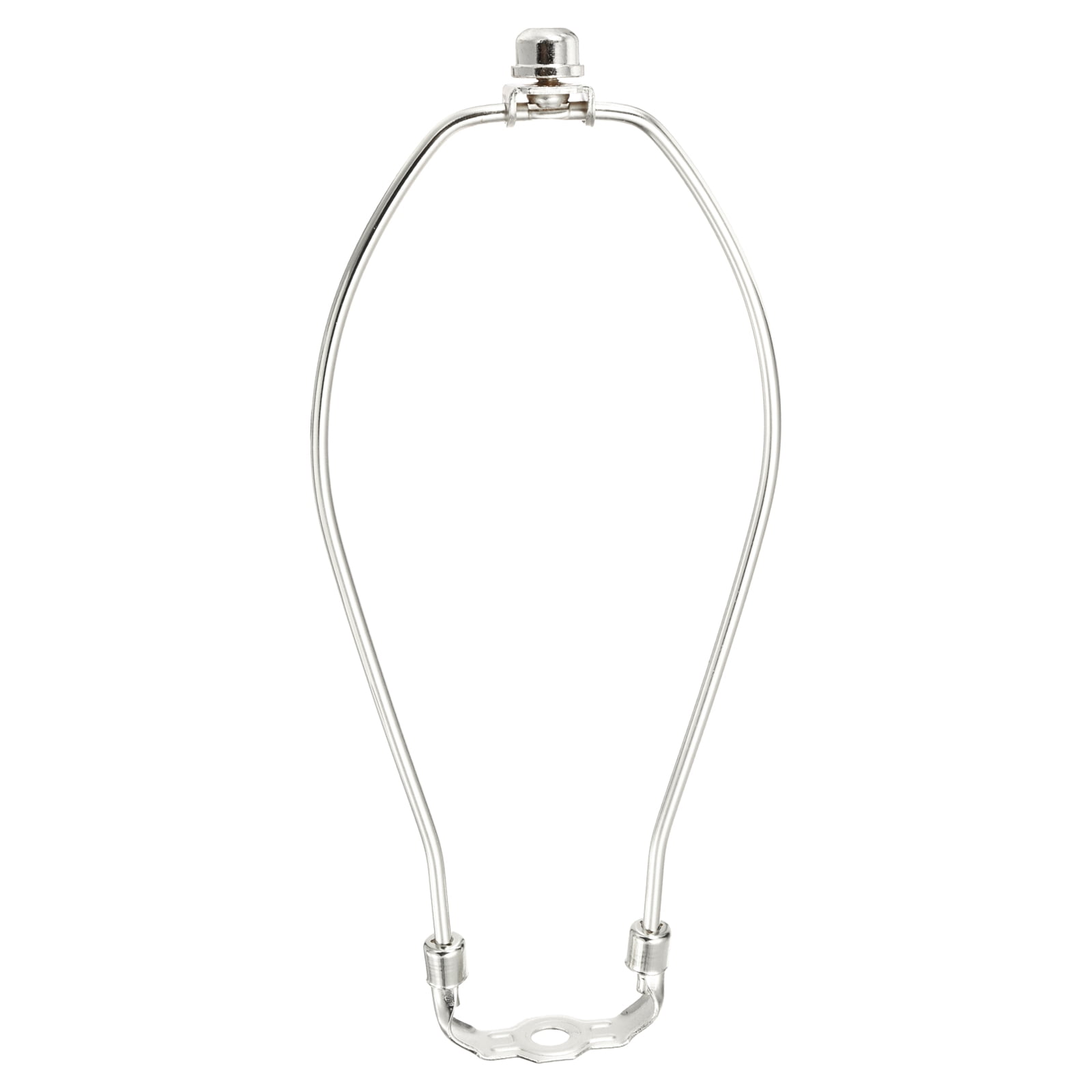 Uxcell 10 Inch Lamp Harp with 3/8 Standard Saddle and Lamp Shade Finial ...