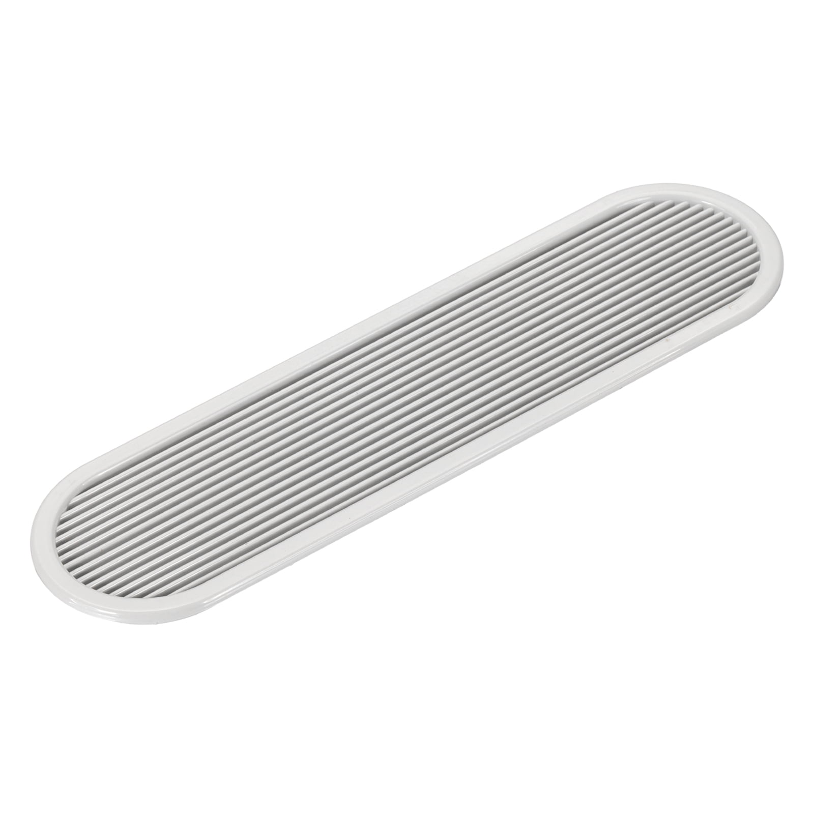 Uxcell Oval Ventilation Grille, Plastic Air Vent Cover Louvered ...