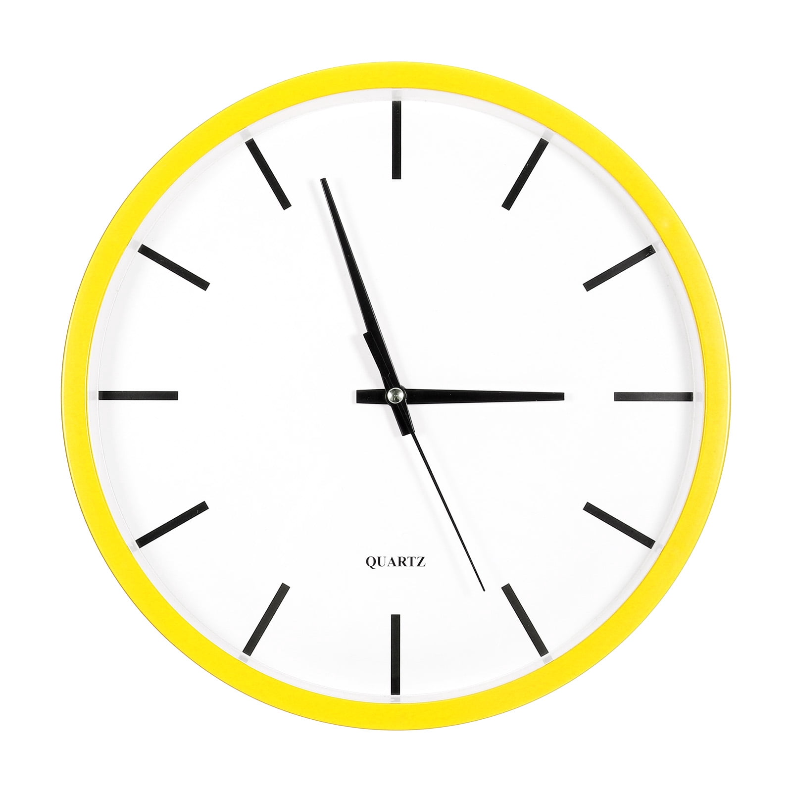 Uxcell 10 Inch Wall Clock, Quartz Battery Operated Silent Non-Ticking ...