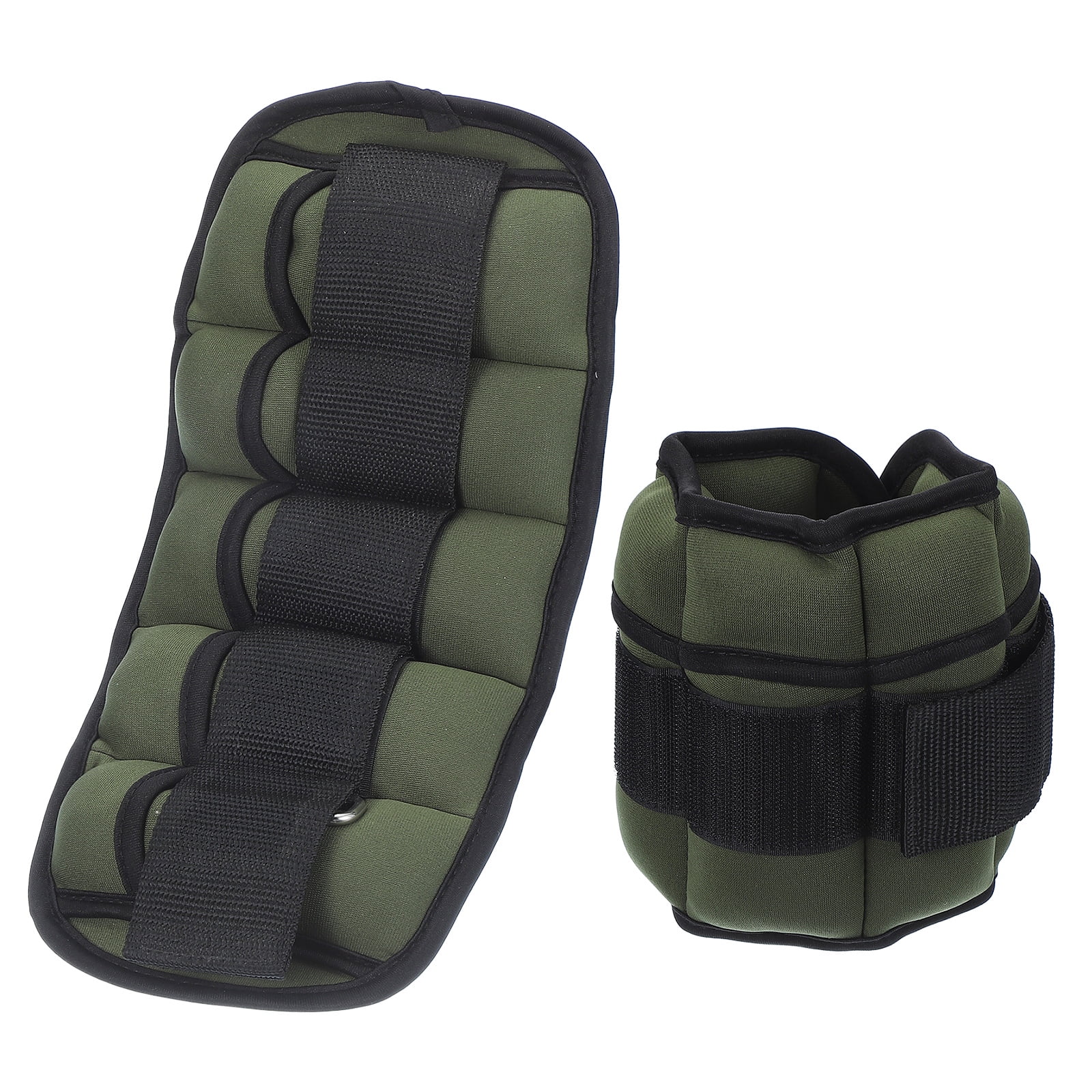 Uxcell 10 Lbs Total/ 5 Lbs Each Adjustable Ankle Weights Wrist Leg Arm ...