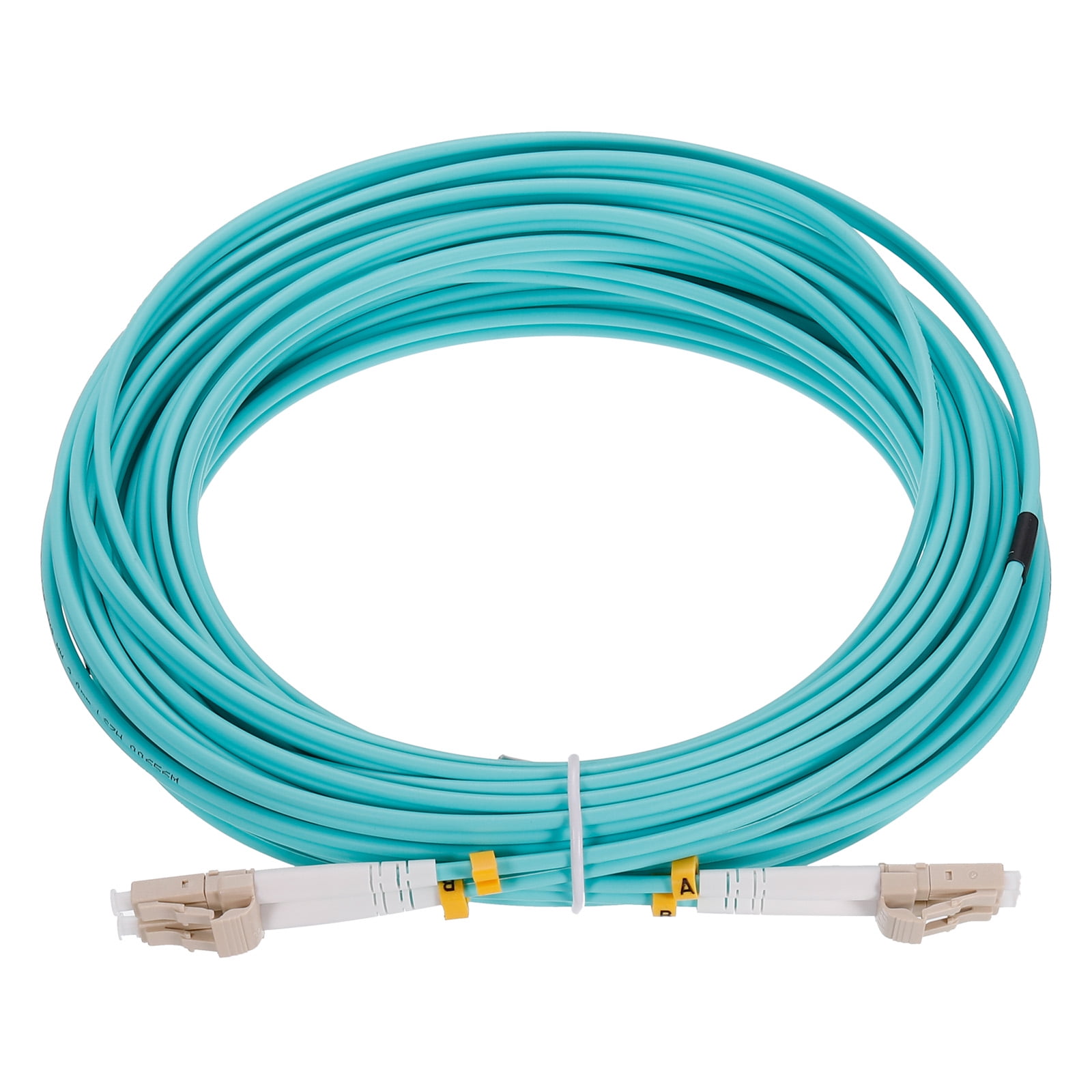 Uxcell 10 Meters 32.8Ft Fiber Patch Cable Multimode LC-LC OM3 LSZH ...
