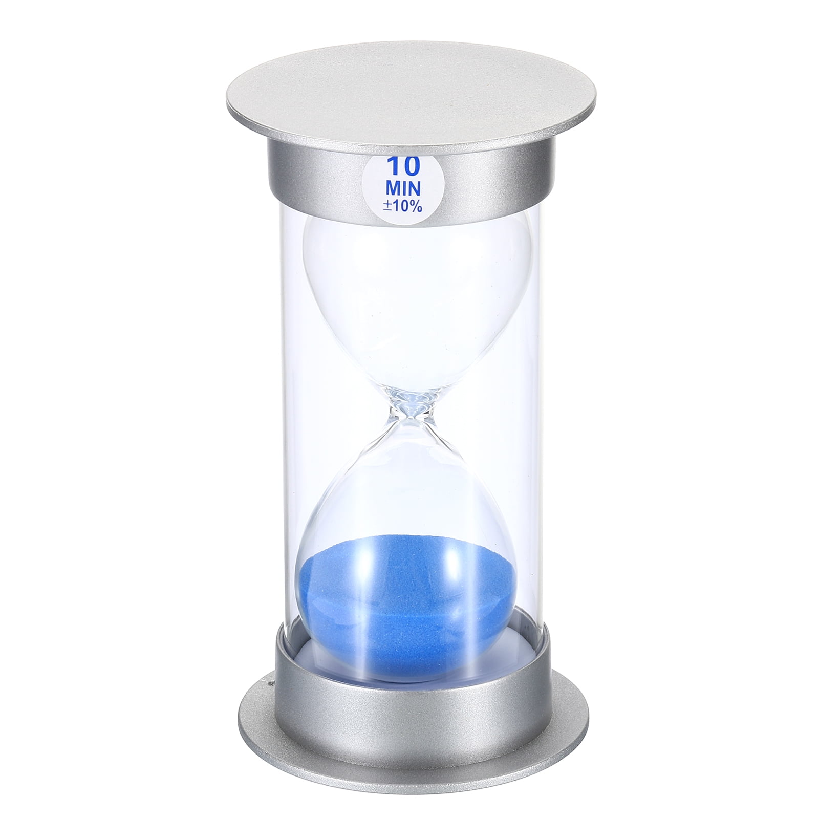 Uxcell 10 Minute Sand Timer, Sandy Clock, Count Down Sand Glass, Blue ...