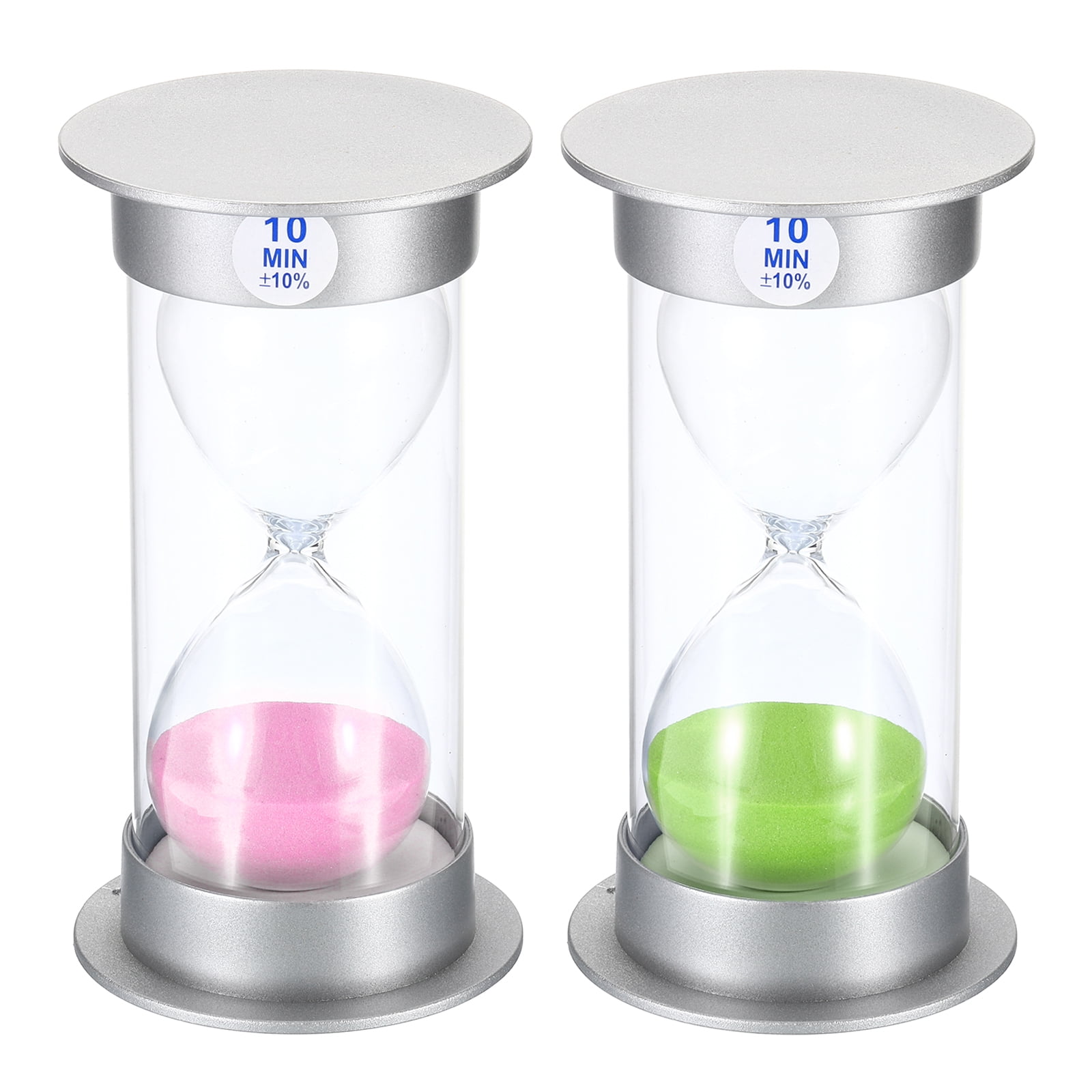Uxcell 10 Minute Sand Timer, Sandy Clock, Count Down Sand Glass, Pink ...