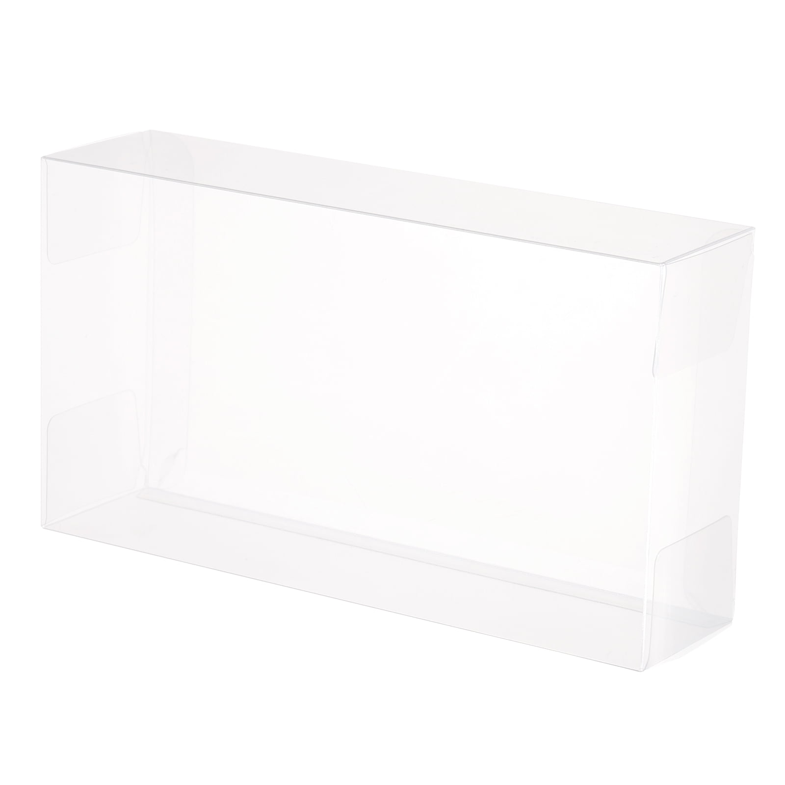 Uxcell 10 PCS Clear Gift Box 4.4"x2"x8" Transparent Candy Box Plastic ...