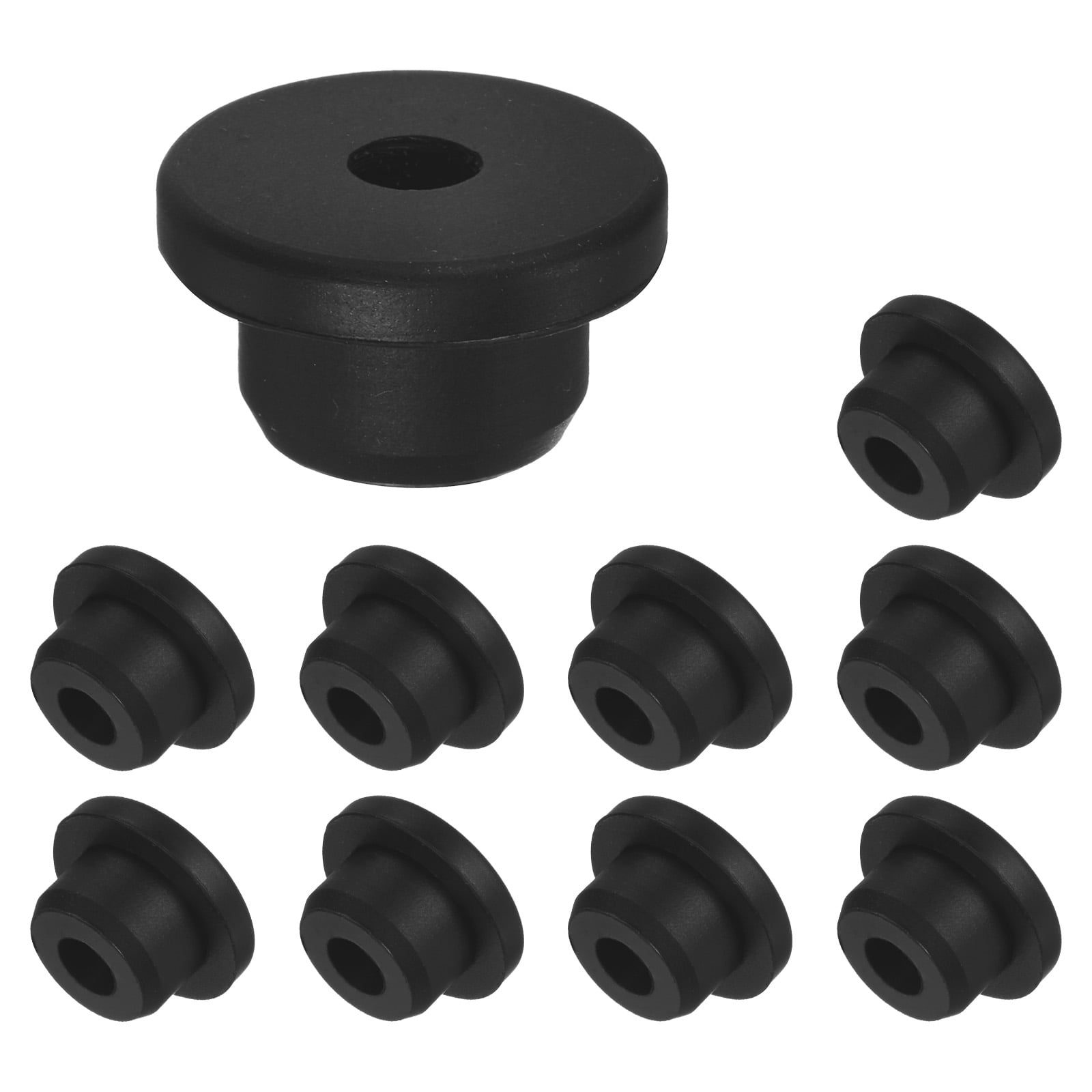 Uxcell 10-Pack 0.71 Inch Drill Hole, 5/16 Inch ID Silicone Rubber ...