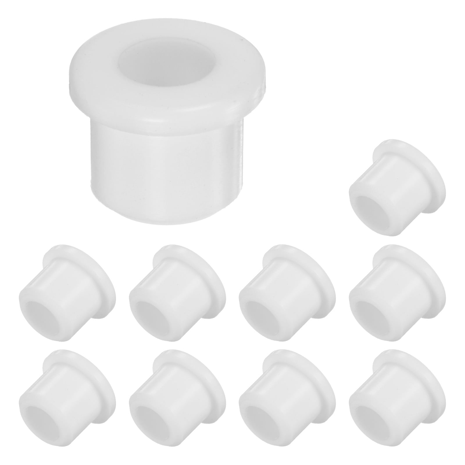 Uxcell 10-Pack 1/2 Inch Drill Hole, 5/16 Inch ID Silicone Rubber ...