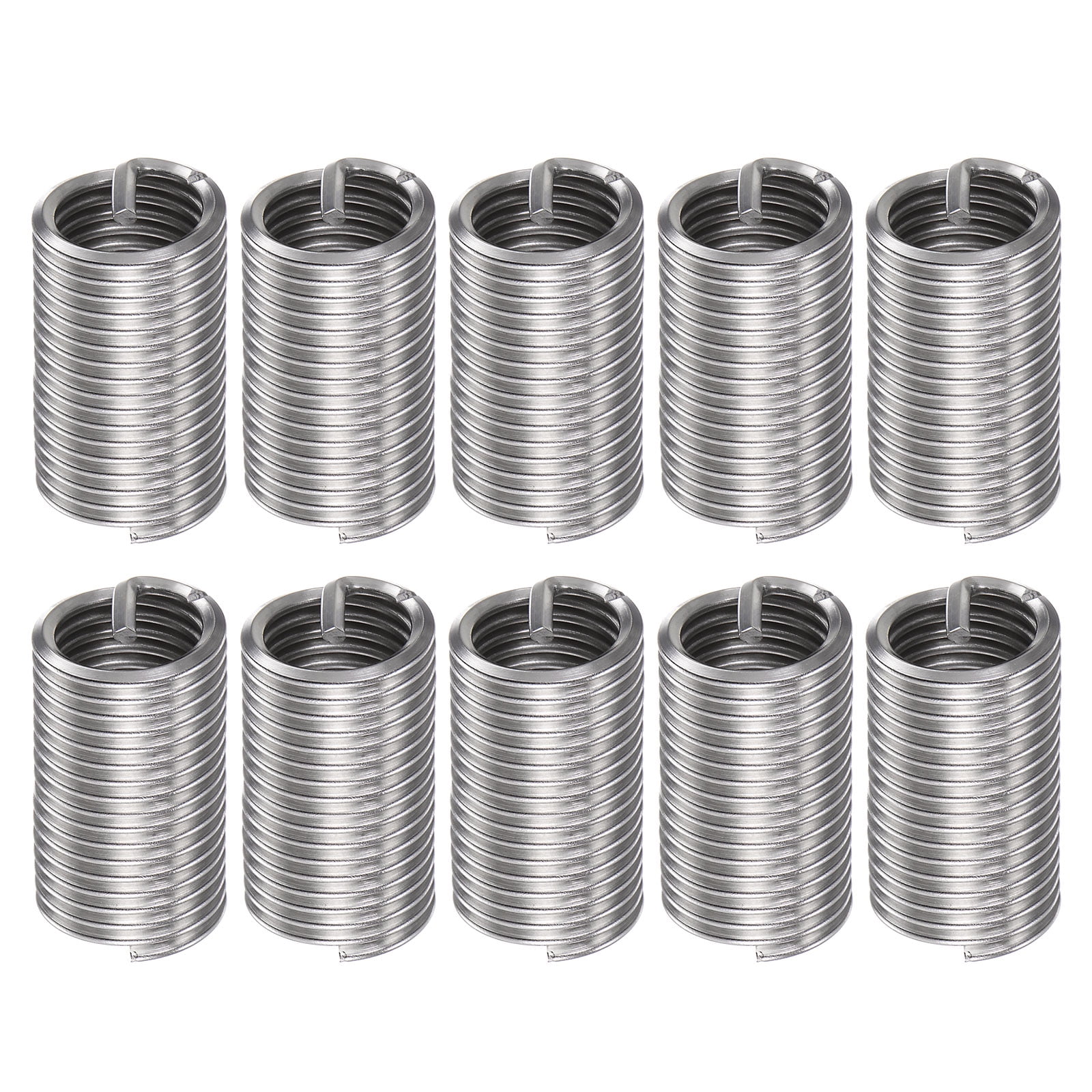 Uxcell 10 Pack 3/4 10 UNC 2.5D 47.75mm 304 Stainless Steel Helical Wire ...