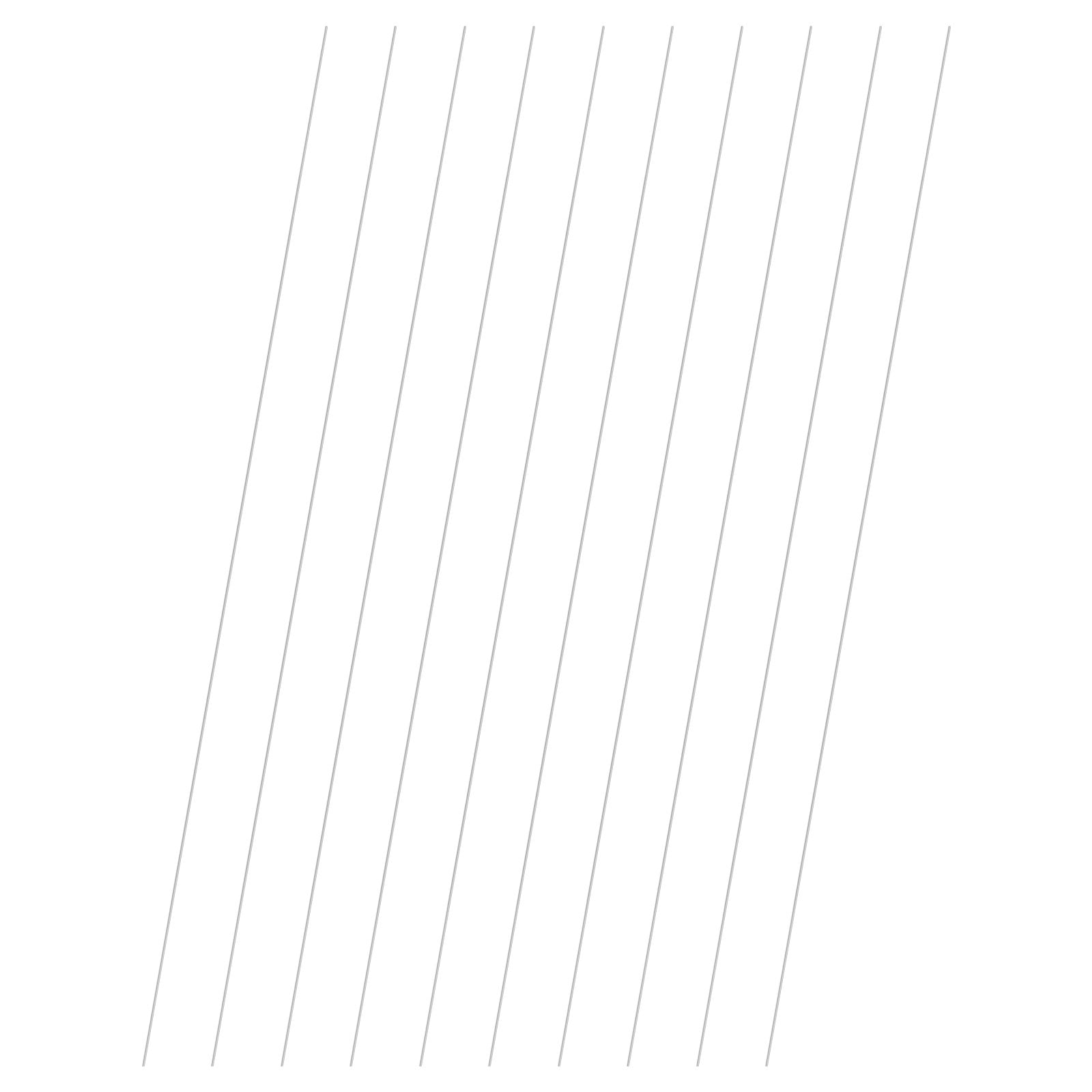 Uxcell 10-Pack 304 Stainless Steel Solid Round Rod, 1x350mm Metal Solid ...