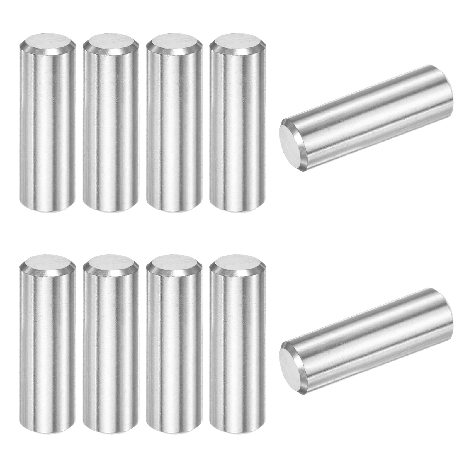 Uxcell 10-Pack 6 x 20 mm Dowel Pin, 316 stainless steel Support Pin ...