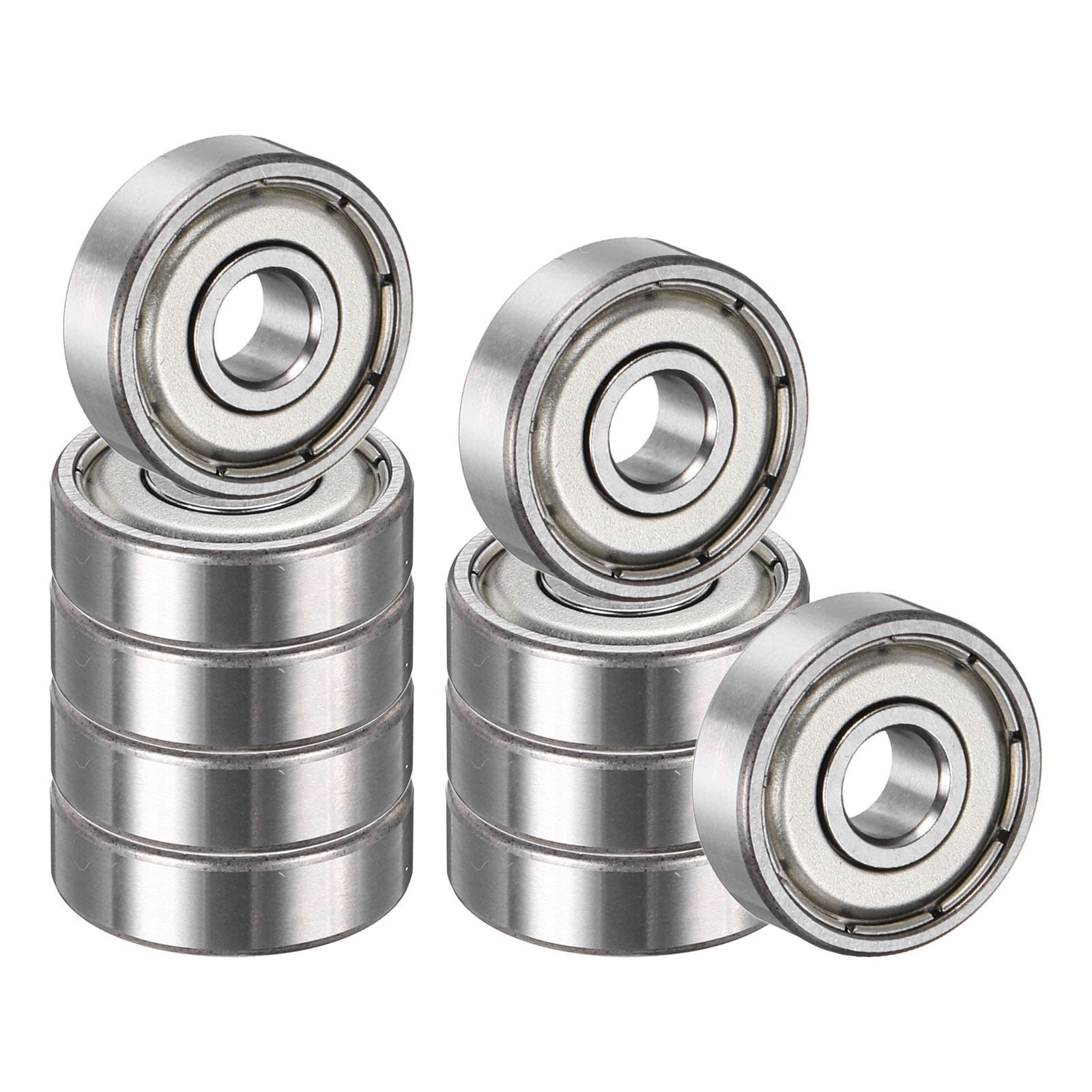 Uxcell 10 Pack 625ZZ Deep Groove Ball Bearings, 5x16x5mm Chrome Steel ...