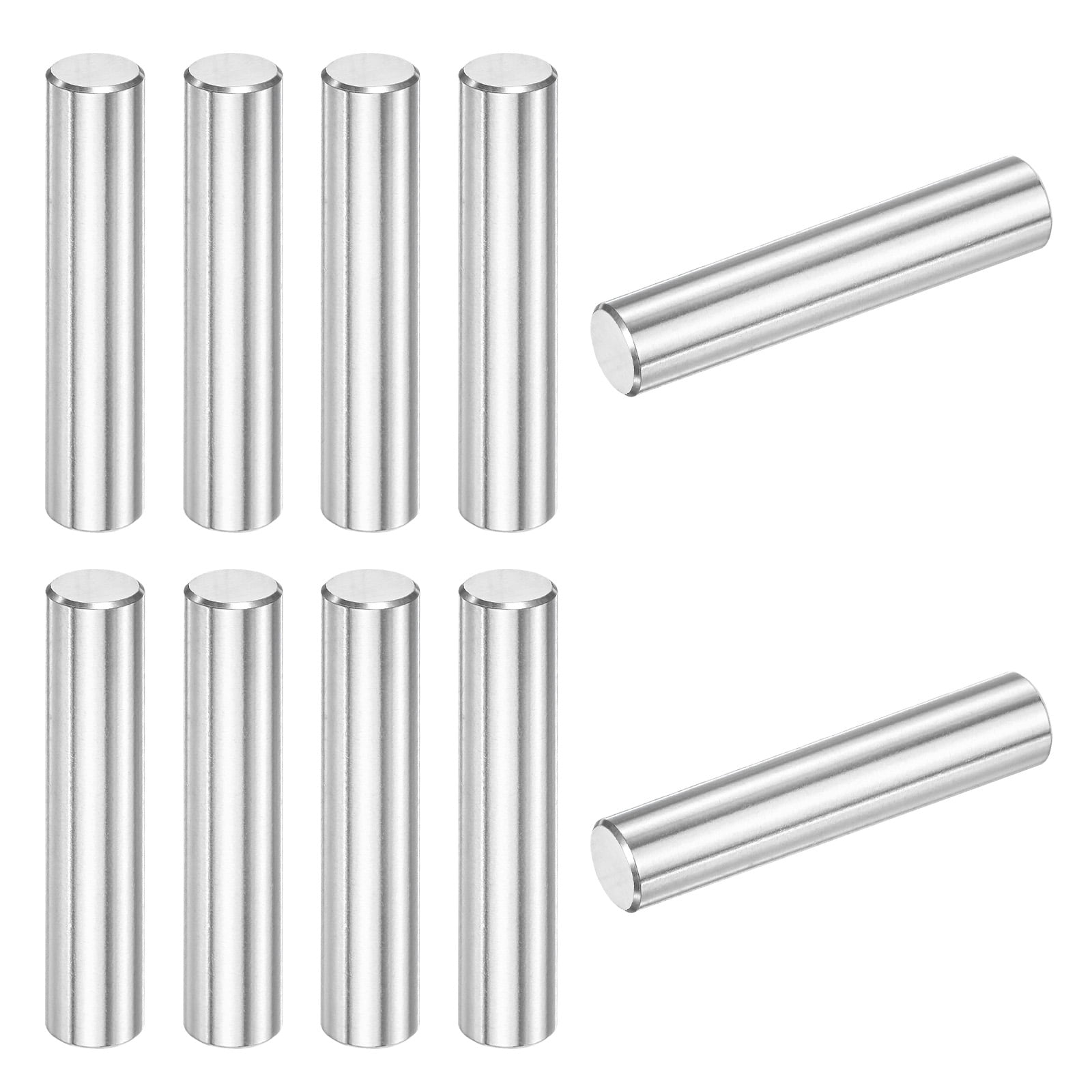 Uxcell 10-Pack 8 x 40 mm Dowel Pin, 316 stainless steel Support Pin ...