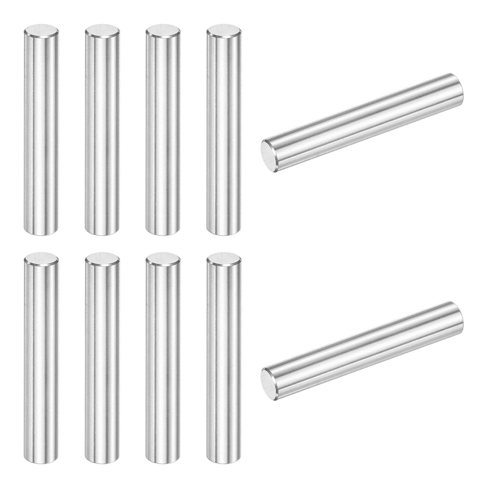 Uxcell 10-Pack 8 x 50 mm Dowel Pin, 316 stainless steel Support Pin ...