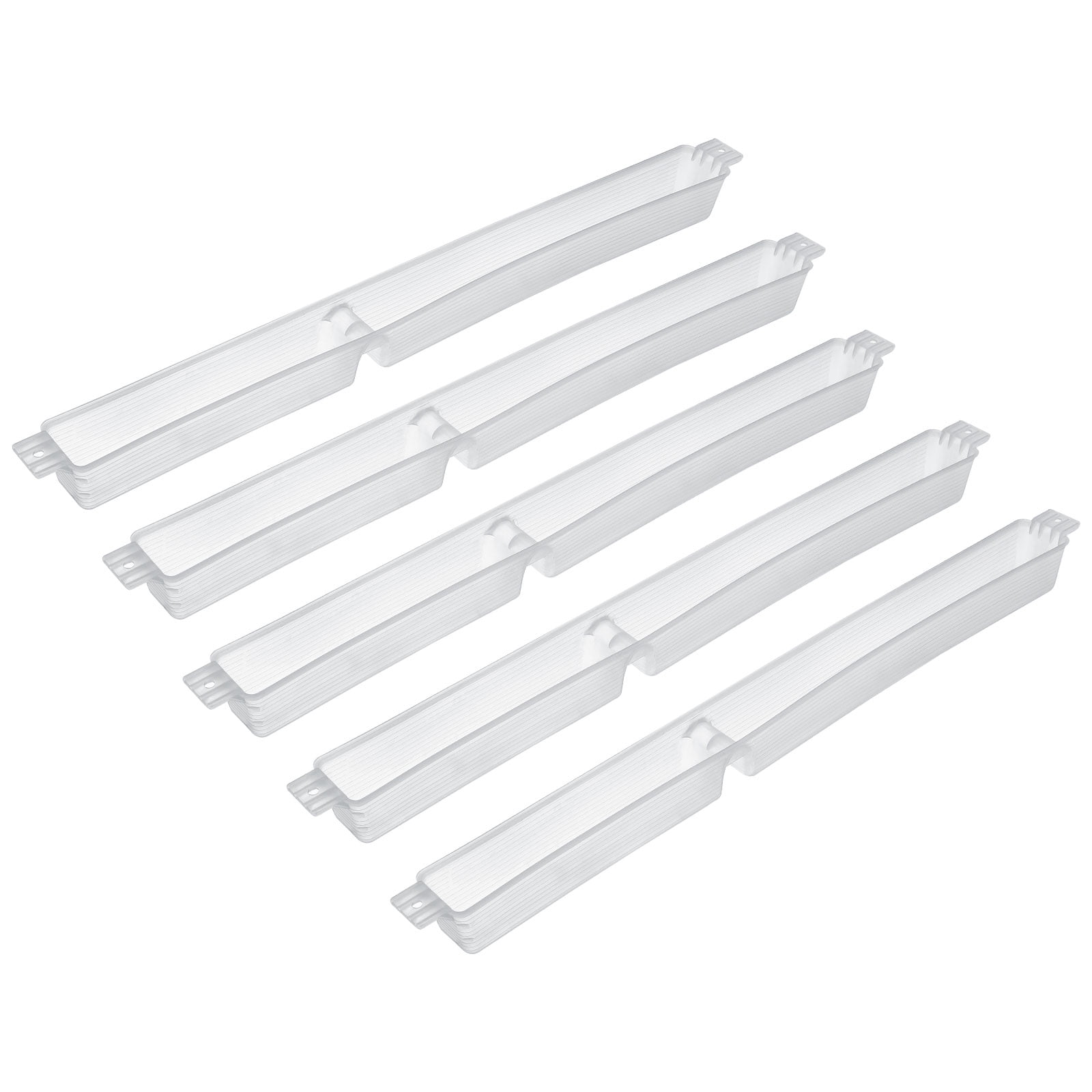 Uxcell 10 Pack Bee Feeder Tray Trough, 0.2 Gallon Shallow Groove ...