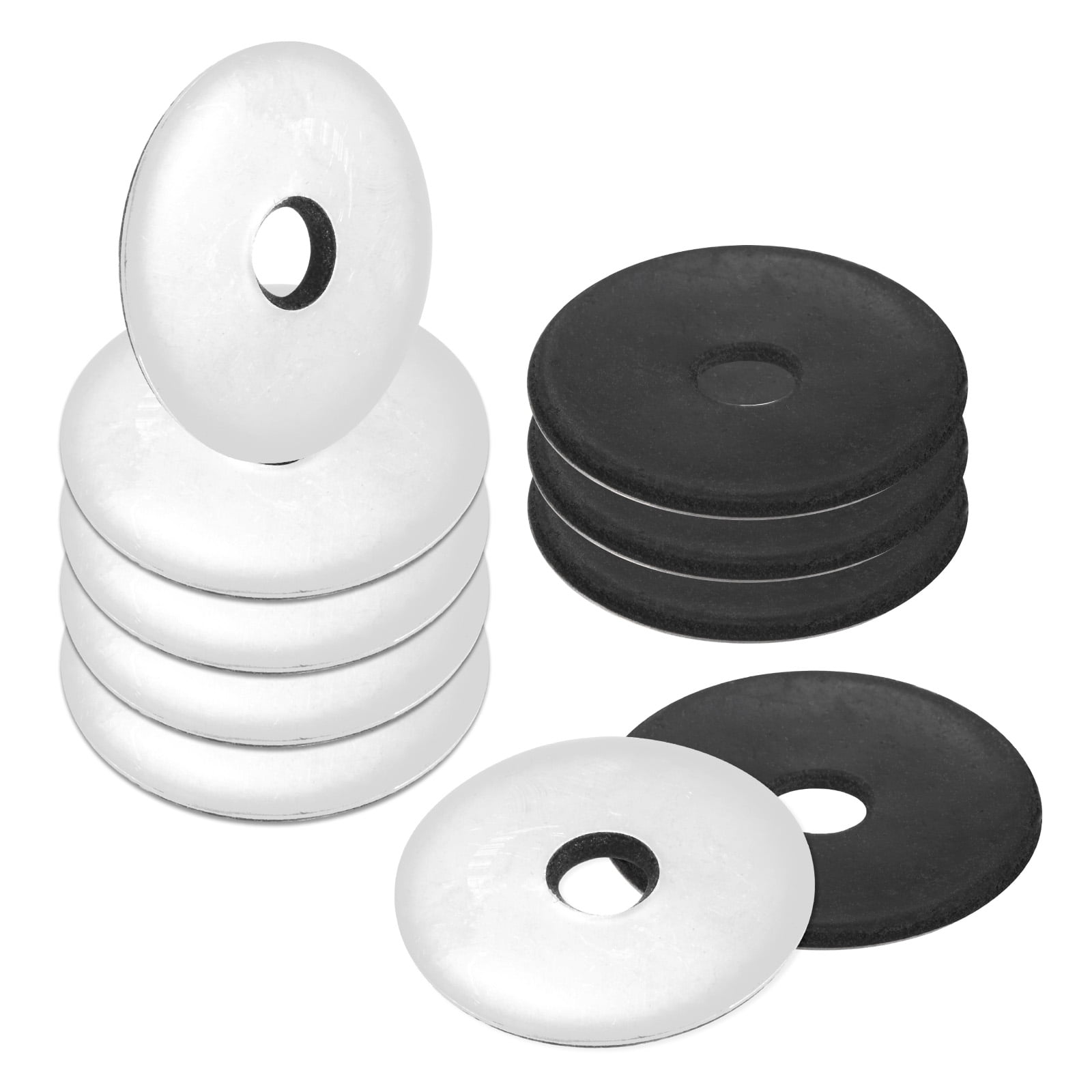 Uxcell 10-Pack Bonded Sealing Rubber Washers, 5/16"x1-1/4" OD Neoprene ...
