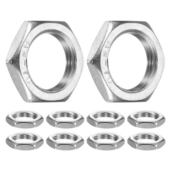 Uxcell 10-Pack Cast Pipe Fitting Hex Locknut, G3/4 Female Thread ...