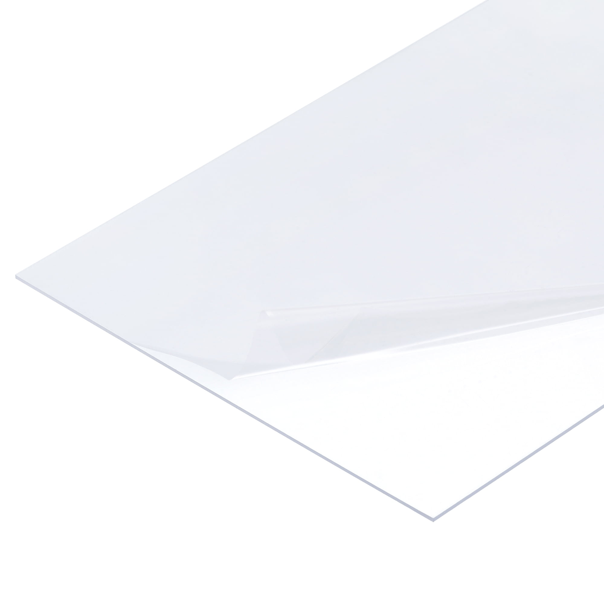 Uxcell 10 Pack Clear Plastic Sheet Transparency Panel 12x12'' Plastic ...