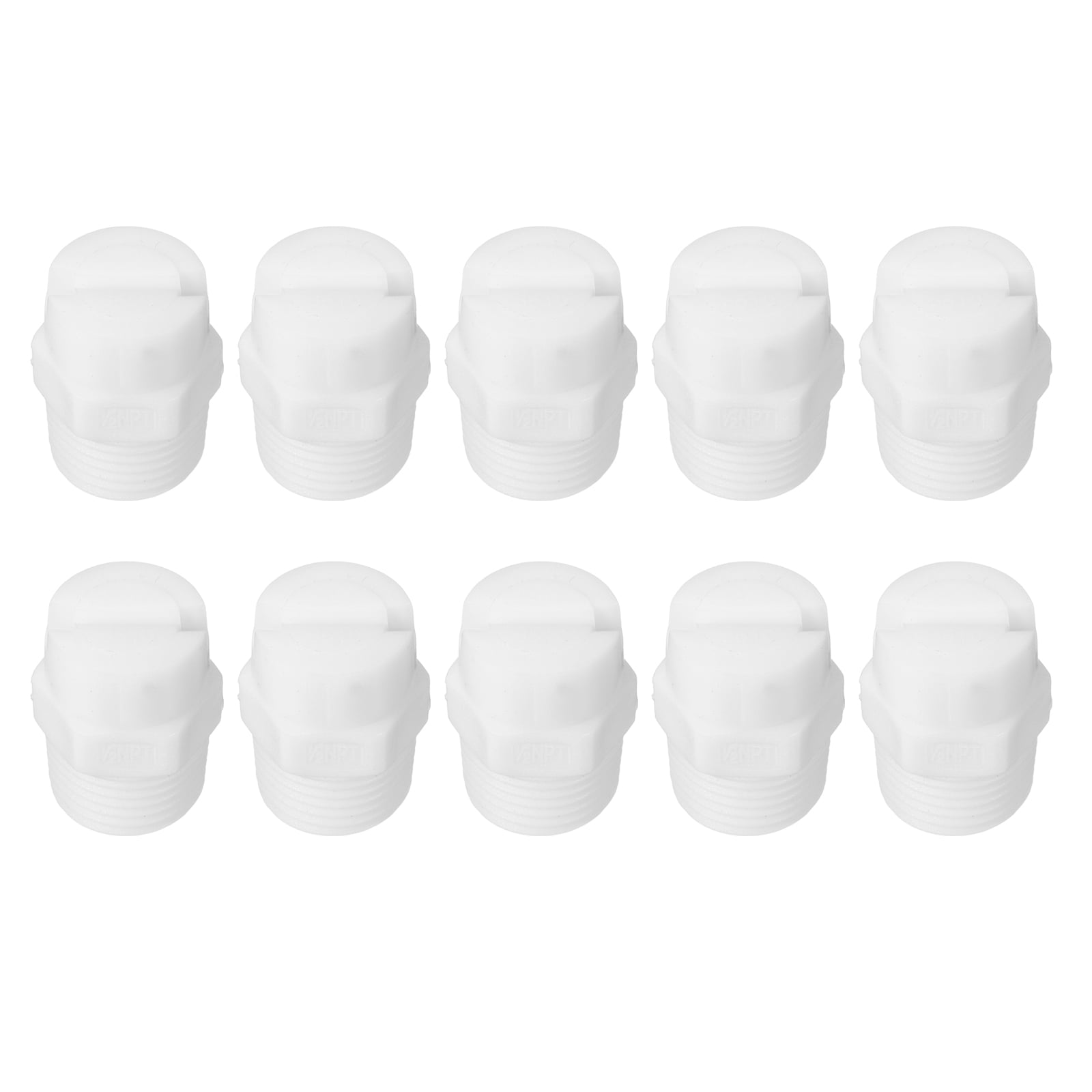 Uxcell 10 Pack Flat Fan Spray Tip, 65 Degree 2mm Orifice Diameter 1/2 ...