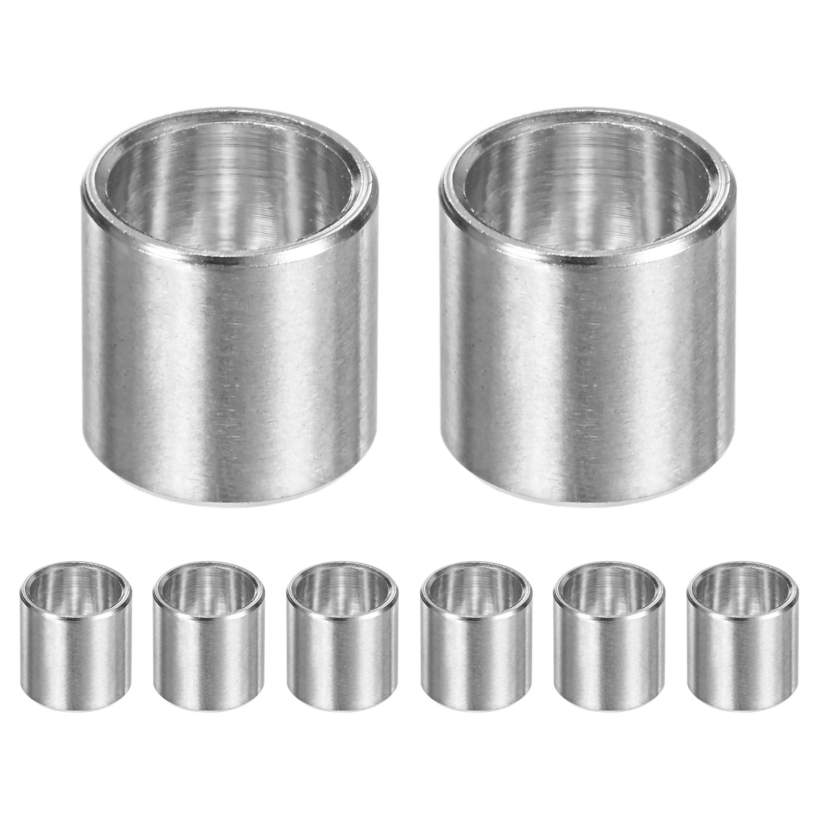 Uxcell 8Pcs M8 Stainless Steel Spacers 8mm ID x 10mm OD x 10mm l for ...
