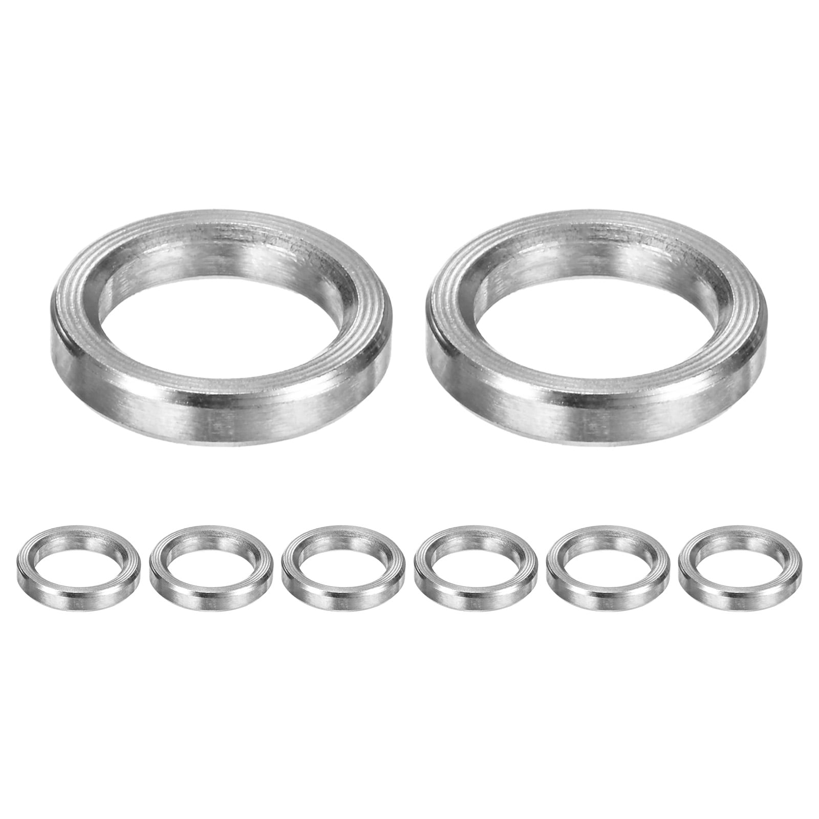 Uxcell 8Pcs M7 Stainless Steel Spacers 7mm ID x 10mm OD x 2mm l for ...