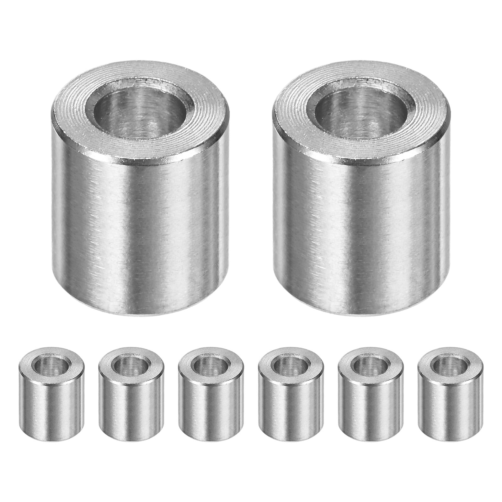 Uxcell 8Pcs M6 Stainless Steel Spacers 6mm ID x 12mm OD x 12mm l for ...