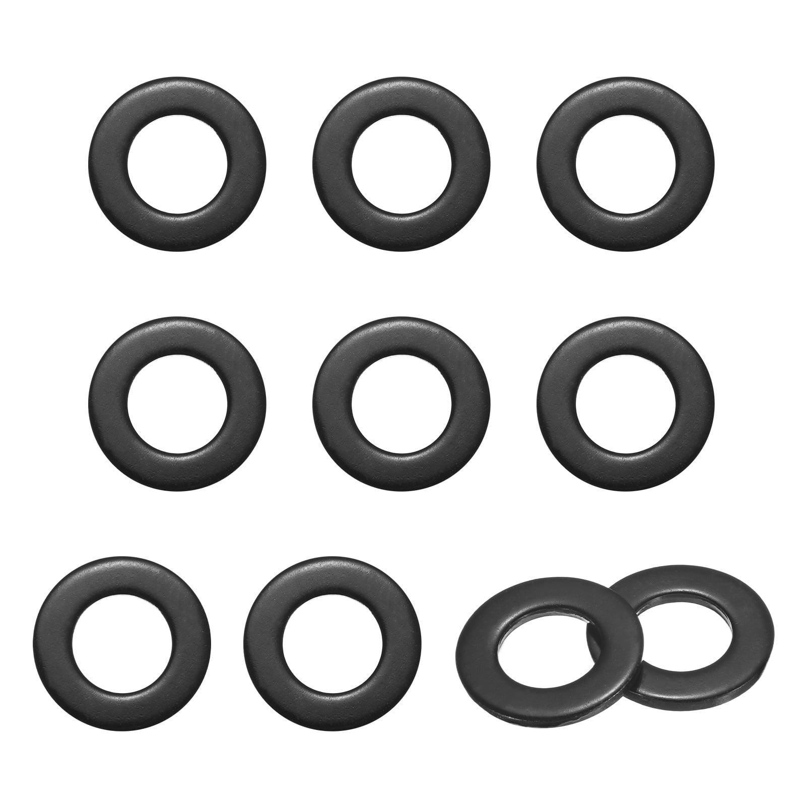 Uxcell 10-Pack M14 Flat Washers, Metric 28mm OD 2.5mm Thick 304 ...