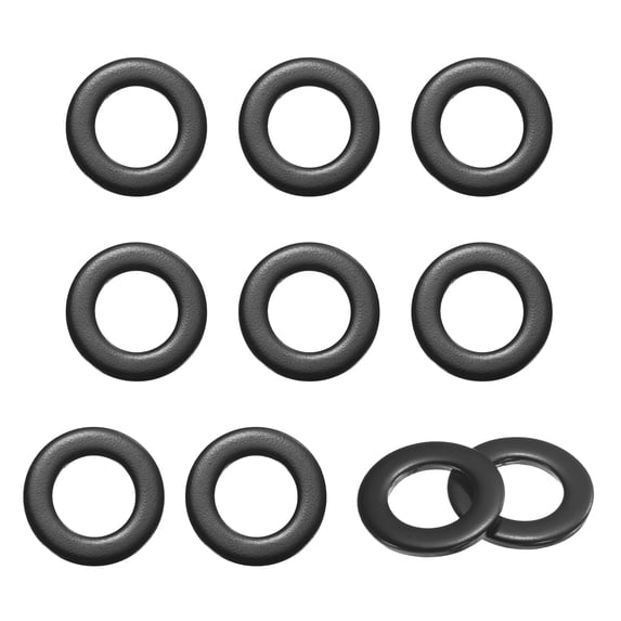 Uxcell 10-Pack M16 Flat Washers, Metric 30mm OD 3mm Thick 304 Stainless ...