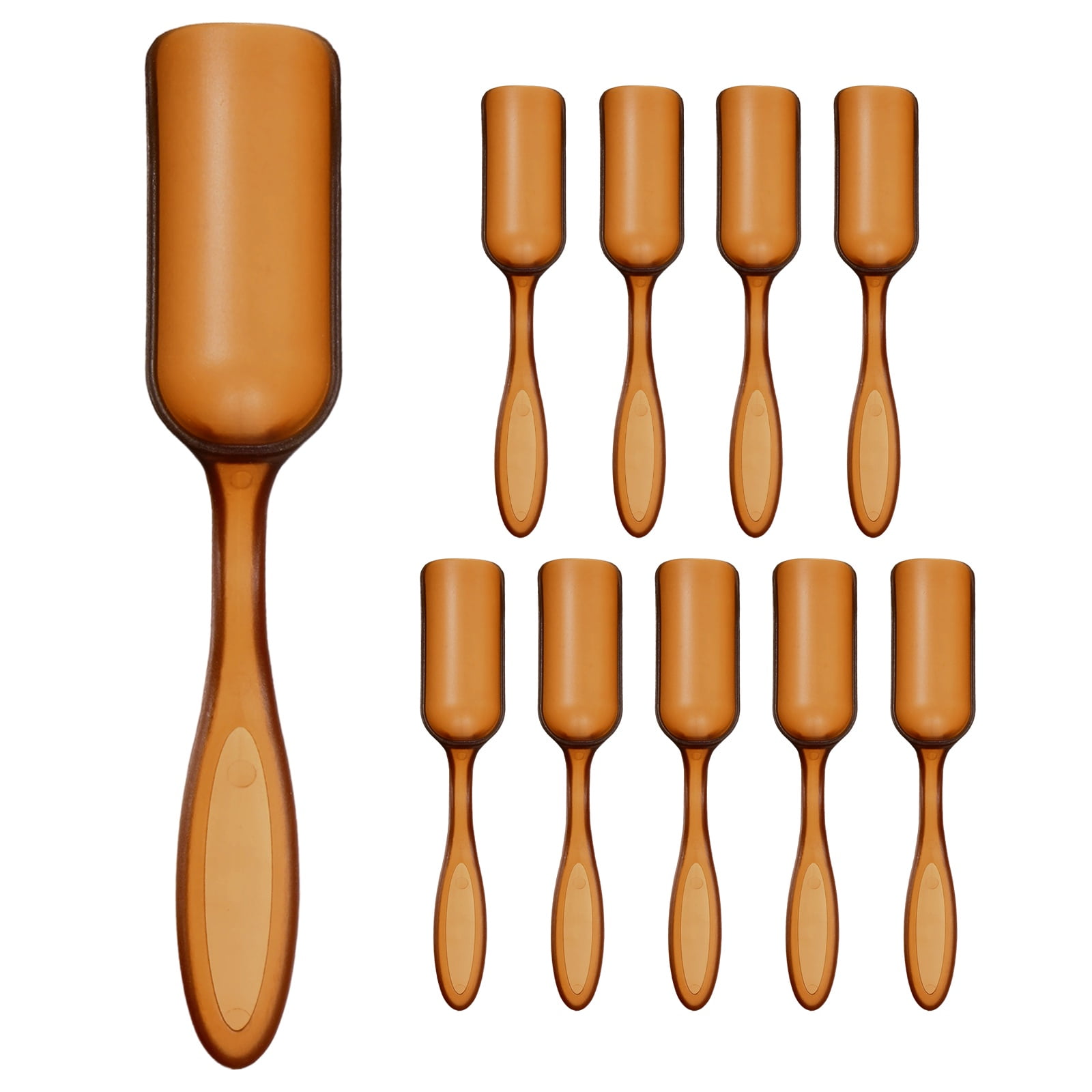 Uxcell 10-Pack Mini Gardening Shovel Spoons, Plastic Garden Soil Scoops ...