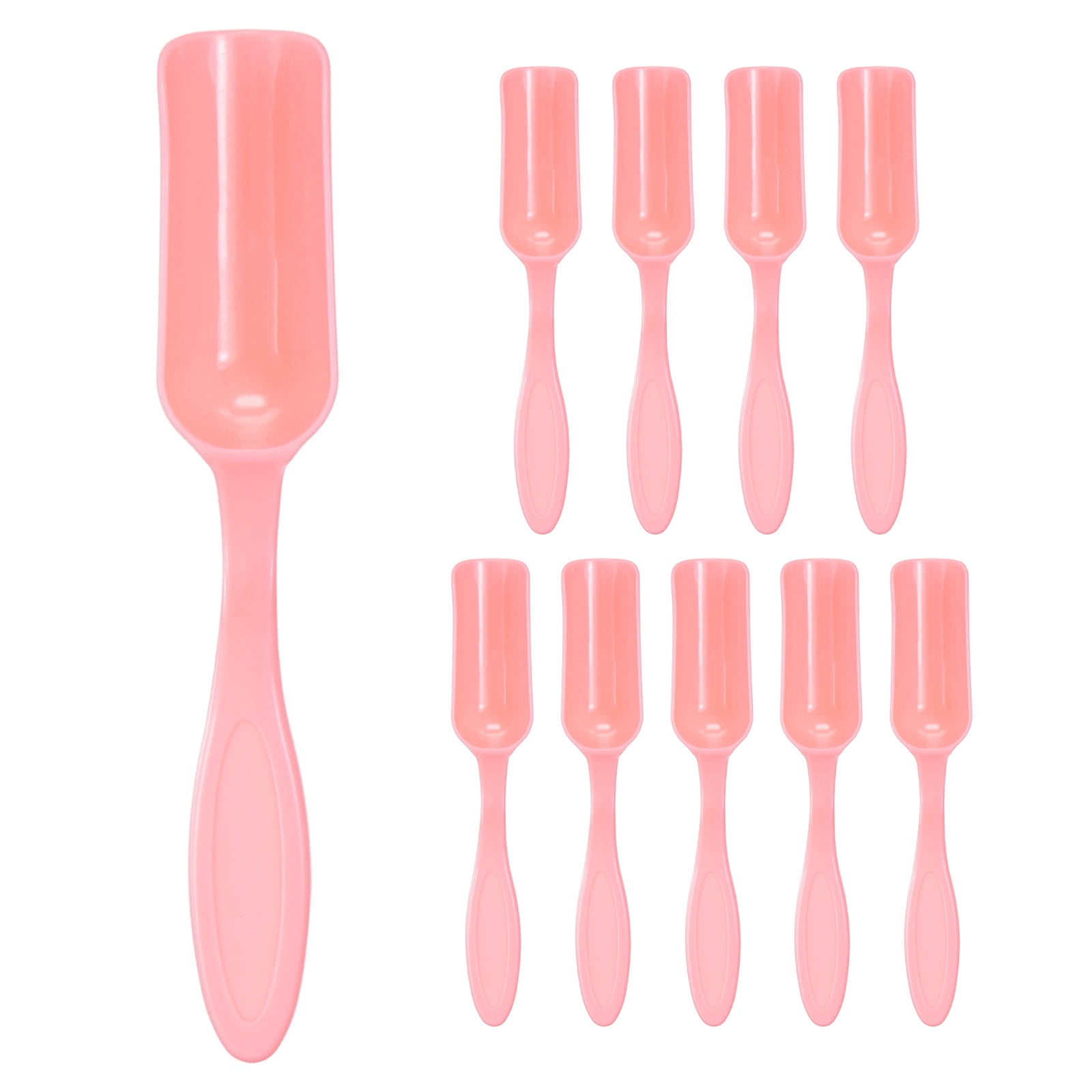 Uxcell 10-Pack Mini Gardening Shovel Spoons, Plastic Garden Soil Scoops ...