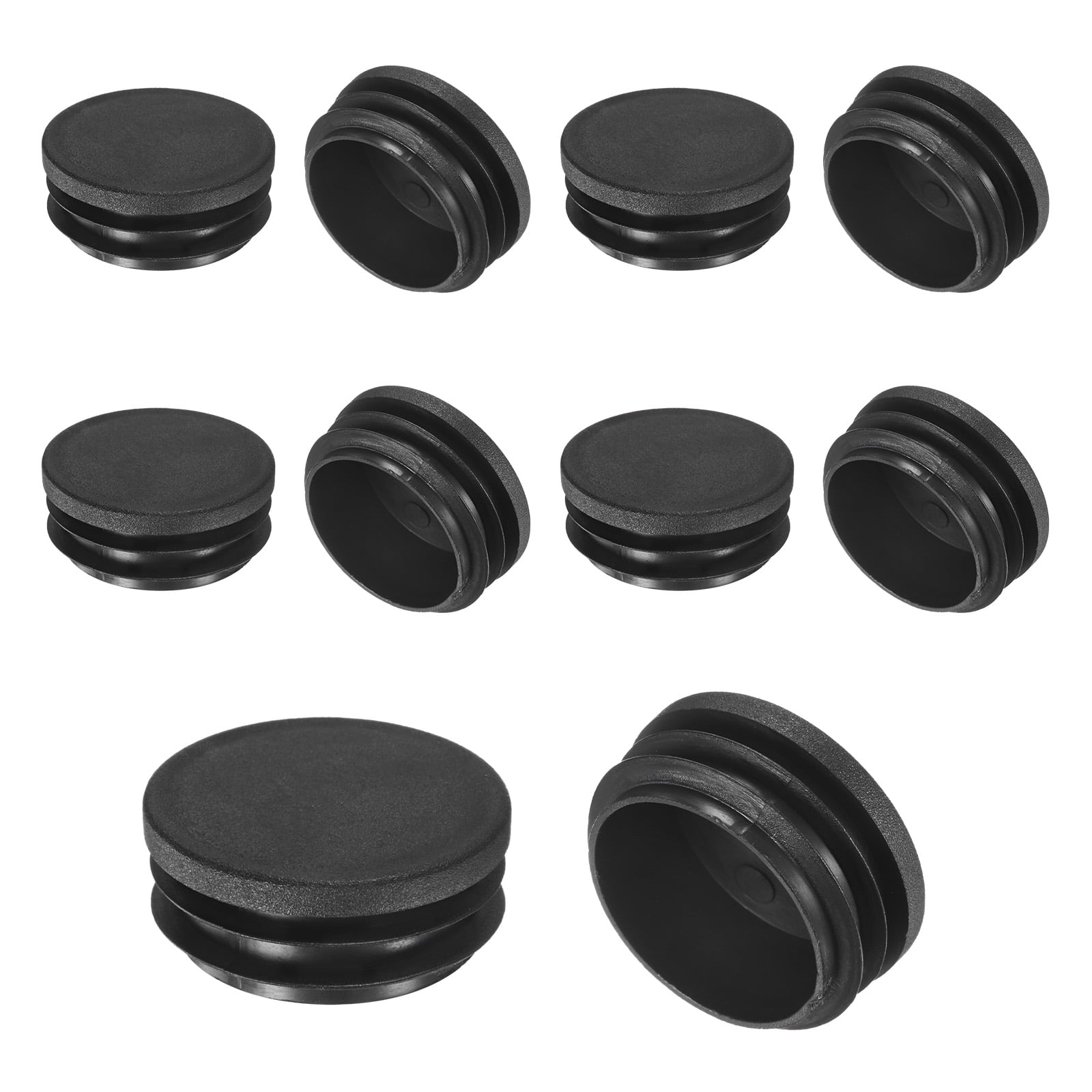 Uxcell 10-Pack Round Plastic Hole Plugs, 1.65" (42mm) Plastic Tubing ...