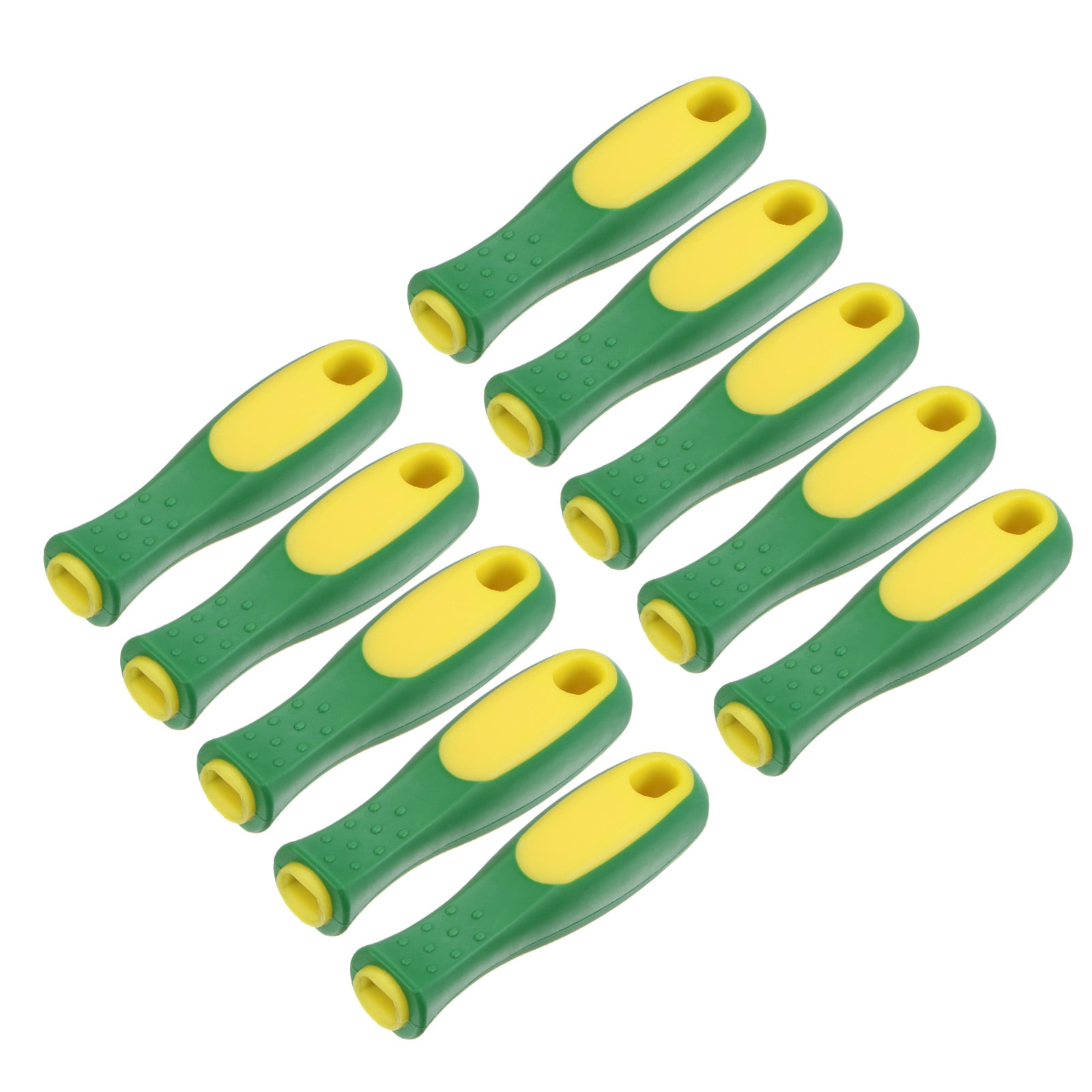 Uxcell 10 Pack Rubber File Handle 4 33 0 43 Rectangular Hole Handles Ergonomics File Handle