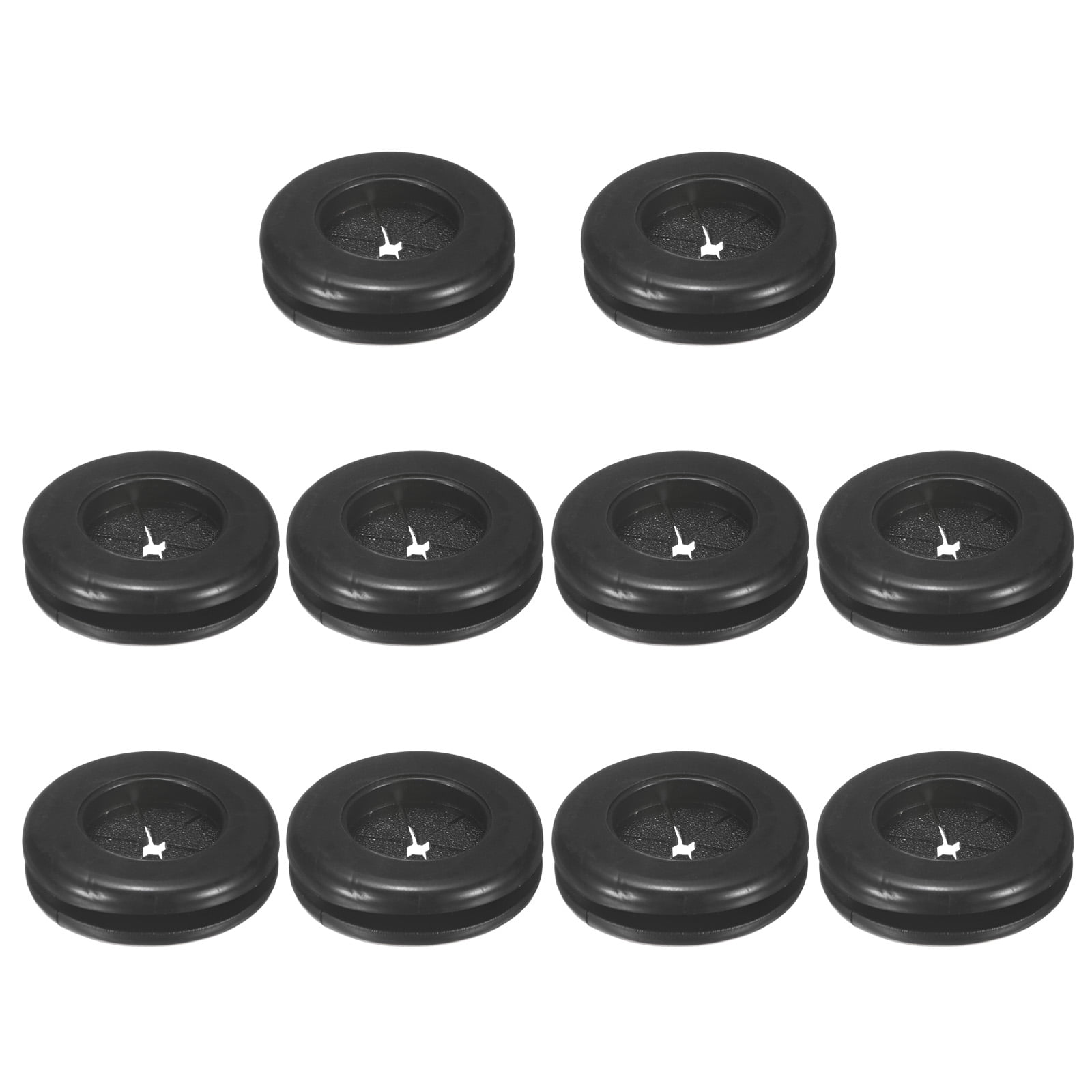 Uxcell 10-Pack Rubber Grommets for Wiring 20mm Petal-Shaped Desk Hole ...