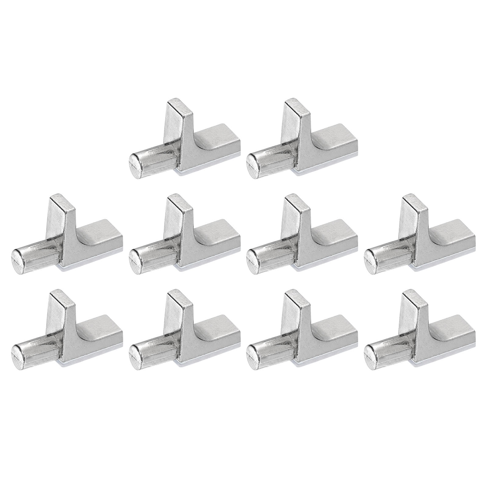 Uxcell 10 Pack Shelf Support Pegs, 7.5mm Pin Length Zinc Alloy Shelf ...