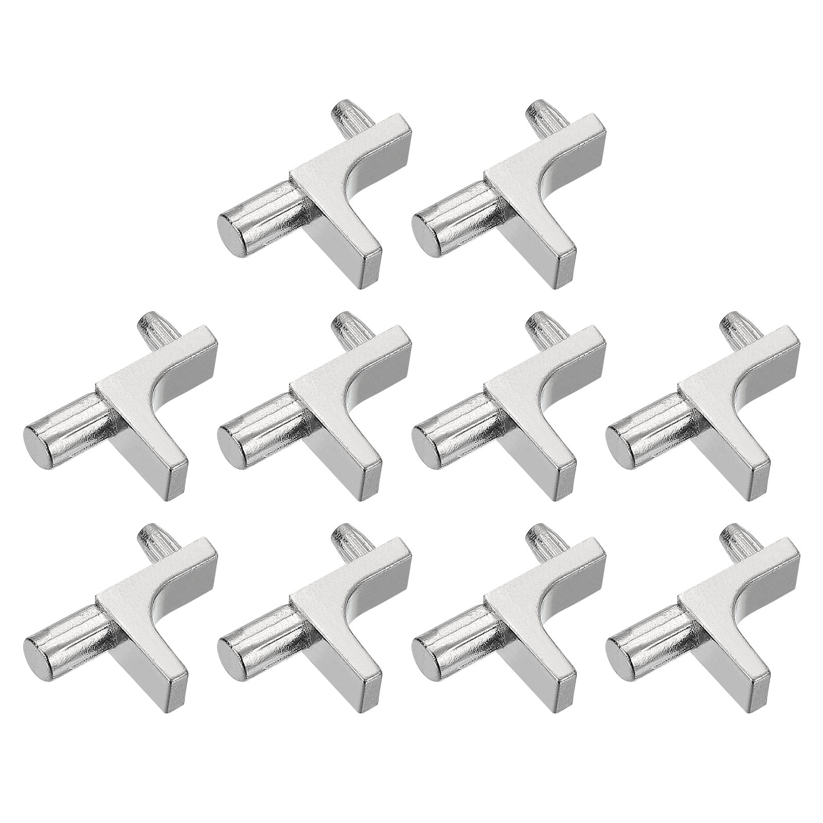 Uxcell 10 Pack Shelf Support Pegs, 7.5mm Pin Length Zinc Alloy Shelf ...