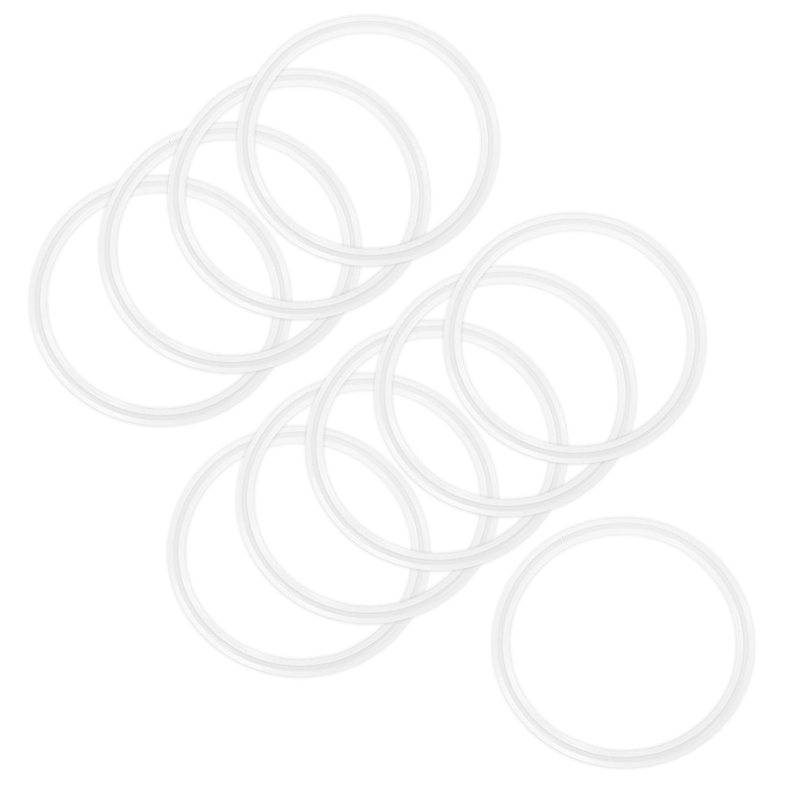 Uxcell 10-Pack Silicone O-Rings Gasket, Φ114 130mm OD O-Rings Seal ...