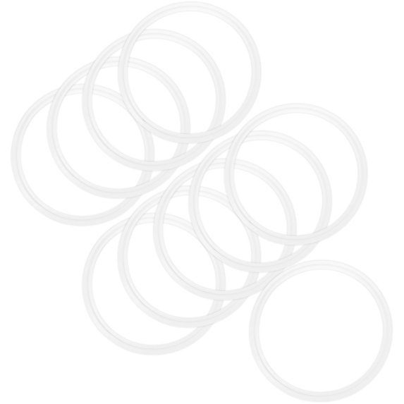 Uxcell 10-Pack Silicone O-Rings Gasket, Φ180 200mm OD O-Rings Seal ...